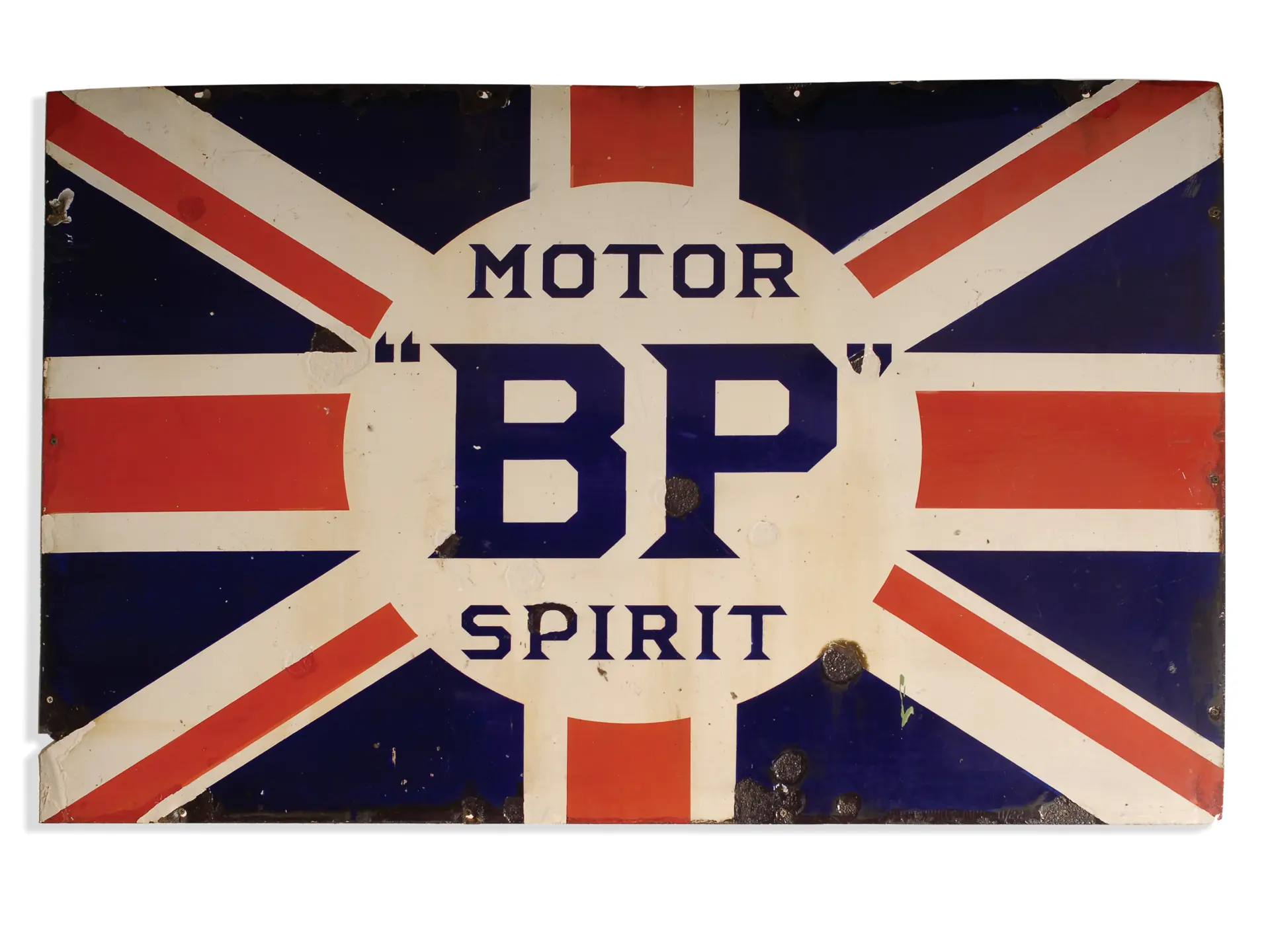 “BP” MOTOR SPIRIT SIGN | The Ponder Collection | RM Sotheby's