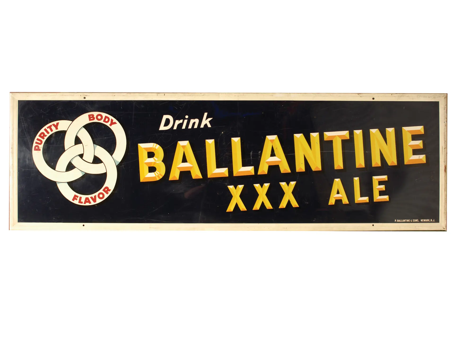Ballantine Ale Sign | Vintage Motor Cars of Hershey 2009 | RM Sotheby's