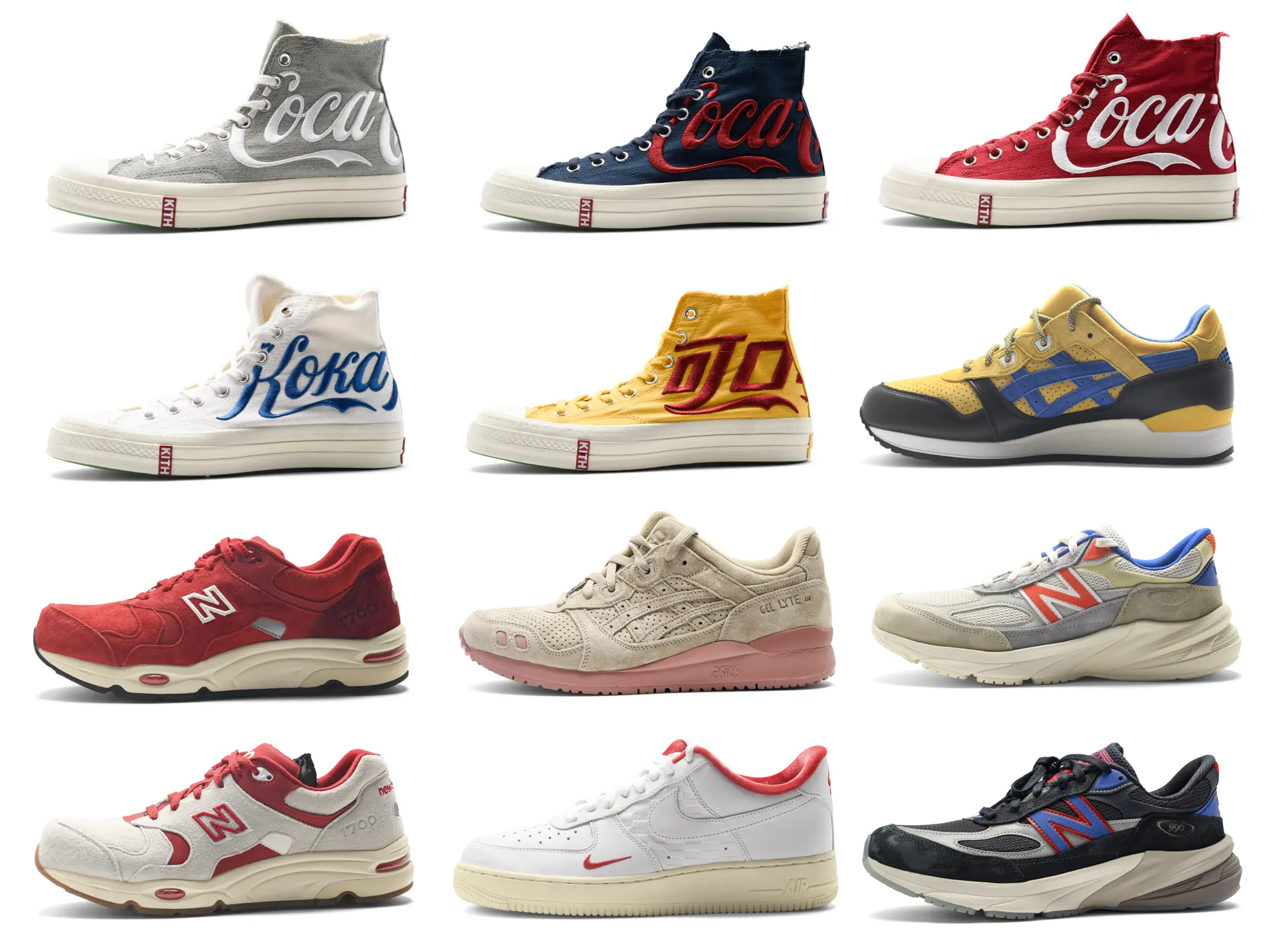 Set of 12 | Kith Collaboration Sneakers | Dare to Dream | The Ultimate ...