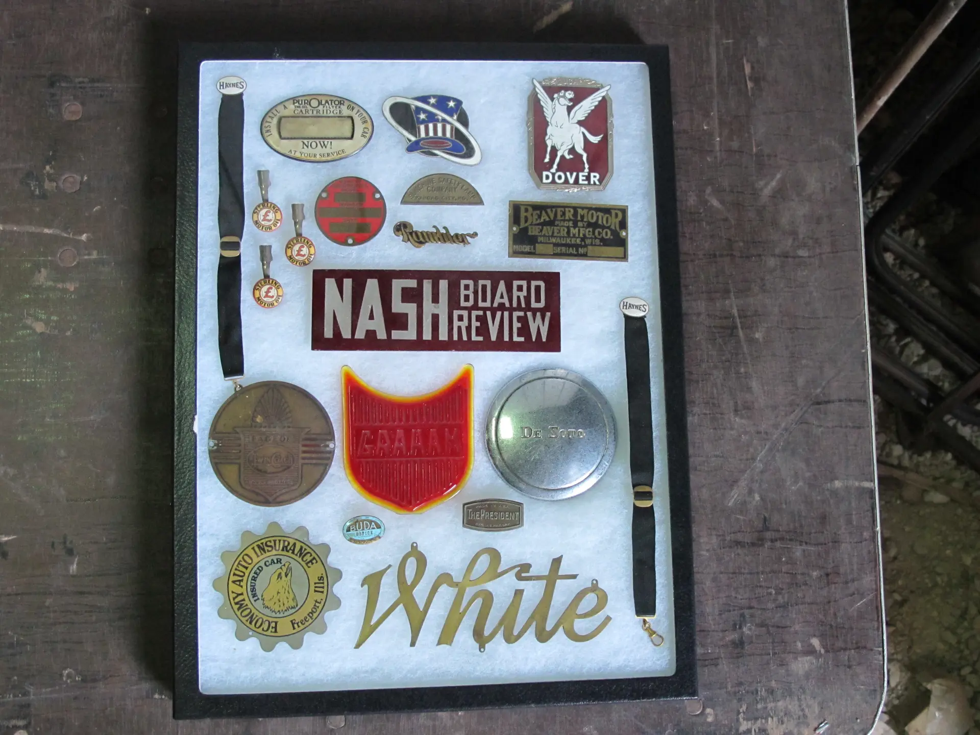 Automotive Nameplates and Badges | The Lee Roy Hartung Collection | RM ...