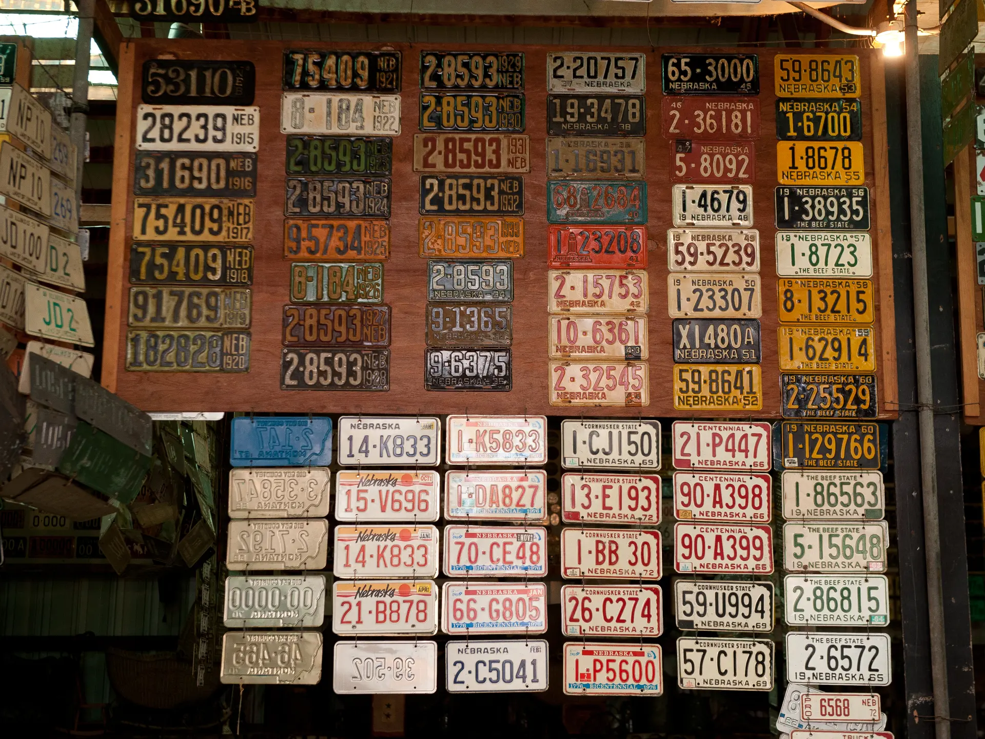 Nebraska License Plates | The Lee Roy Hartung Collection | RM Sotheby's