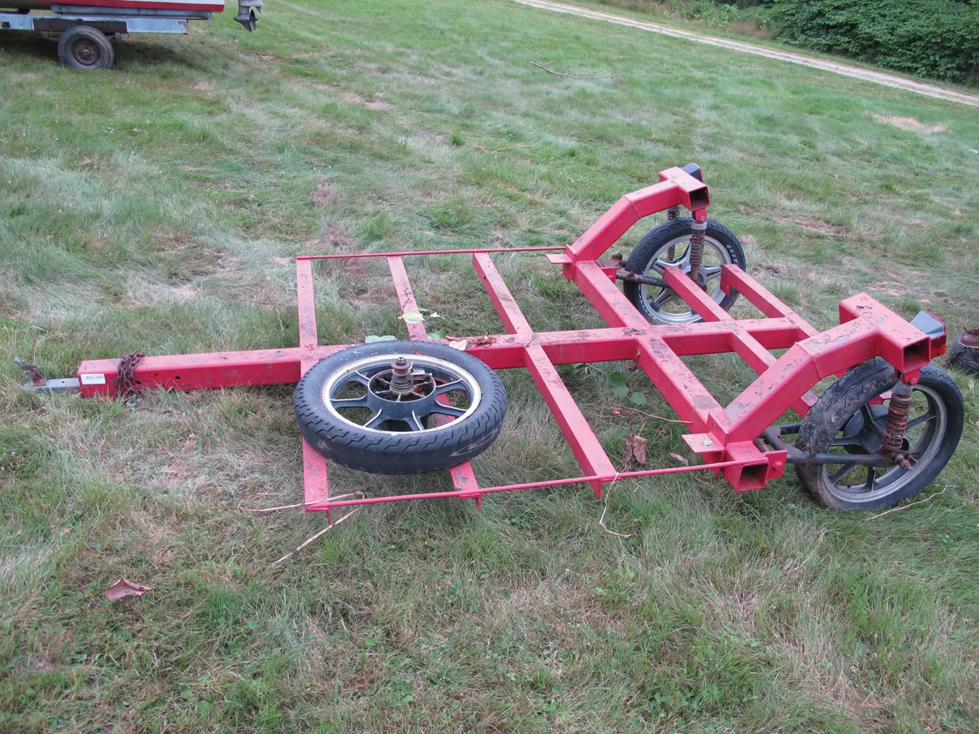 1994 Custom Motorcycle Trailer with Motorcycle Wheels | The Bennett ...