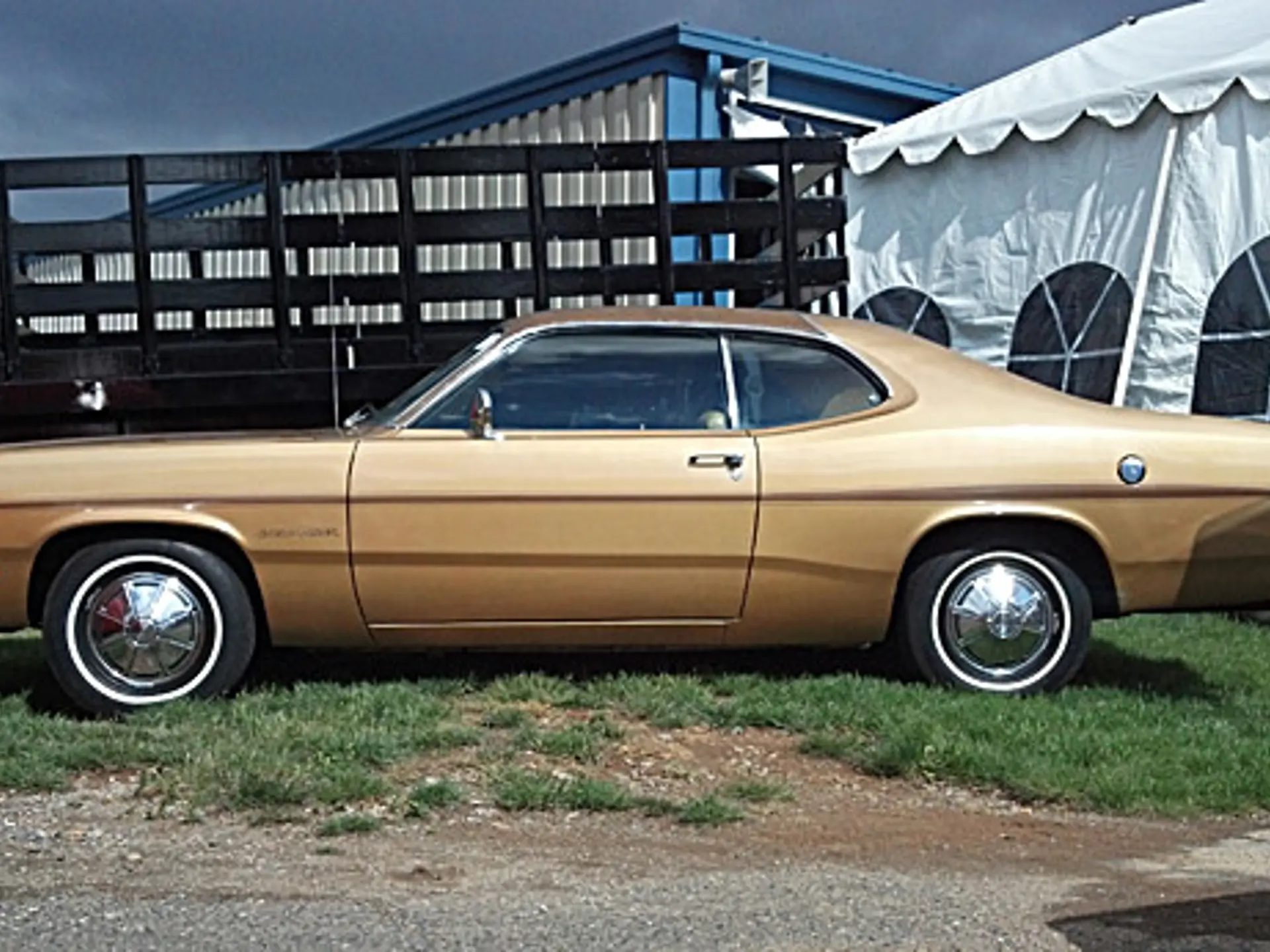 1974 Plymouth Duster Gold | Spring Carlisle 2012 | RM Sotheby's