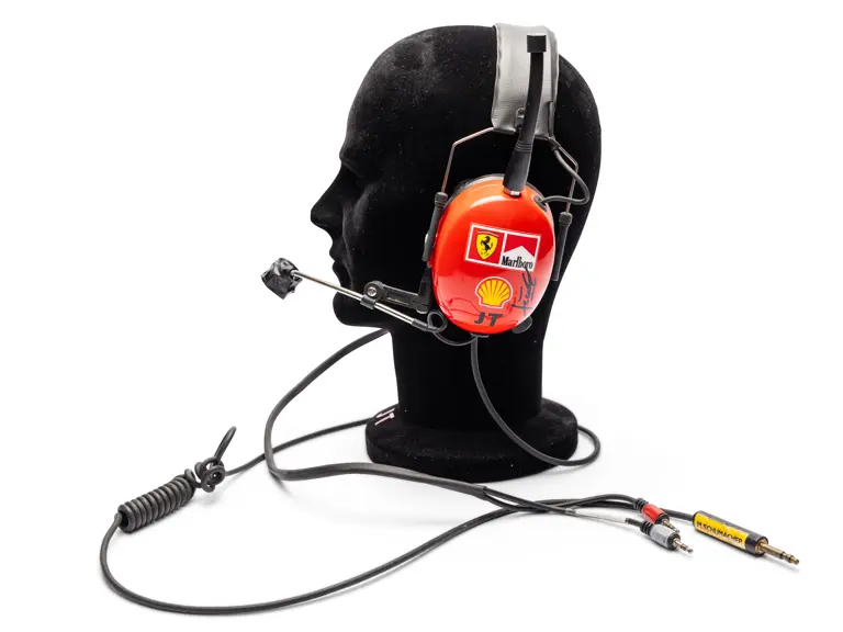 Jean Todt Scuderia Ferrari Formula 1 Signed Headset | The Schumacher ...