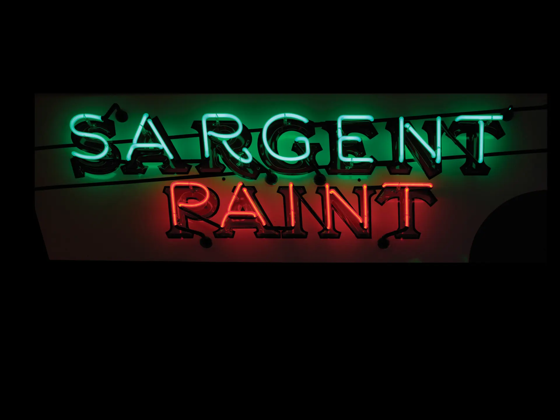Sargent Paint Neon | The Dingman Ford Collection | RM Sotheby's