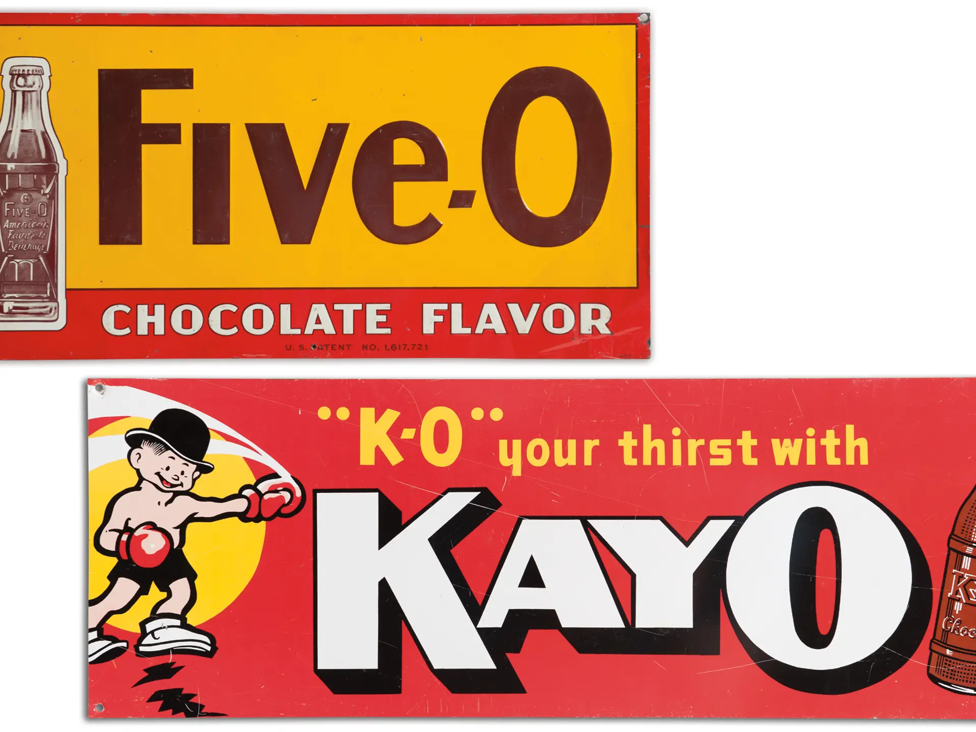 Two Soda Signs | The Dingman Collection 2012 | RM Sotheby's