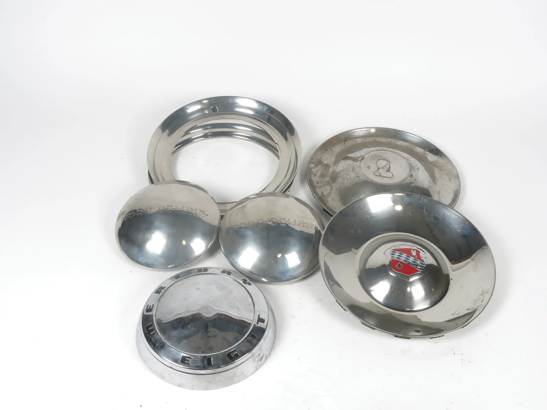 Misc. Lot of Caps and Beauty Rings (Ford Mercury and Desoto) | Auburn ...