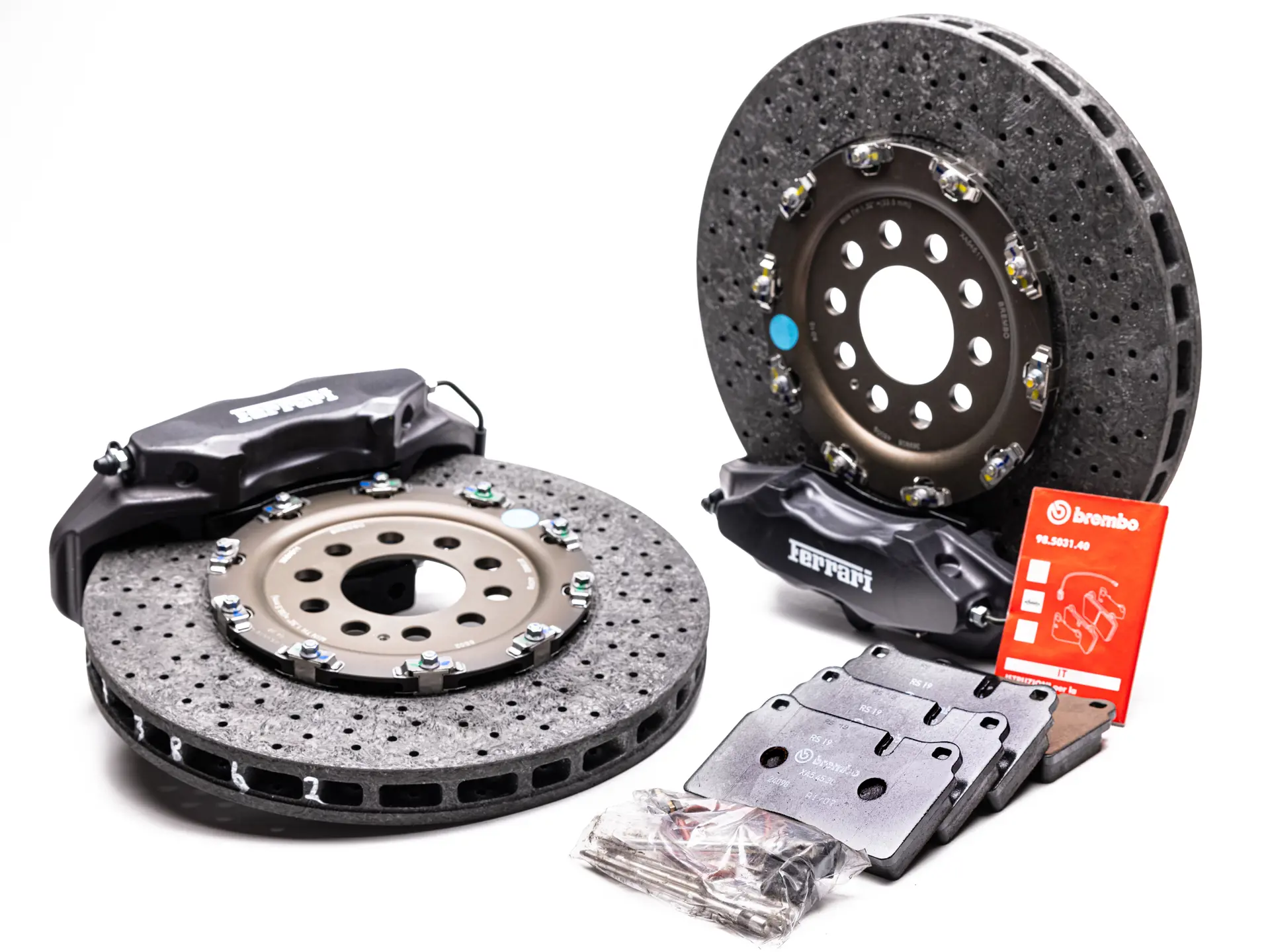 Set of NOS Ferrari F430 Challenge Rear Brakes | The Garagista ...