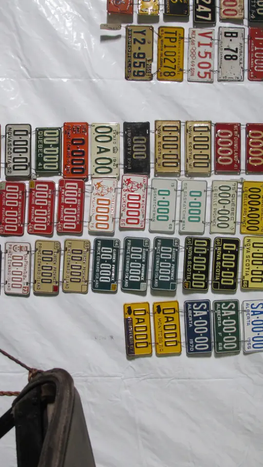 Canadian Provinces and territories Sample License Plates | The Lee Roy ...