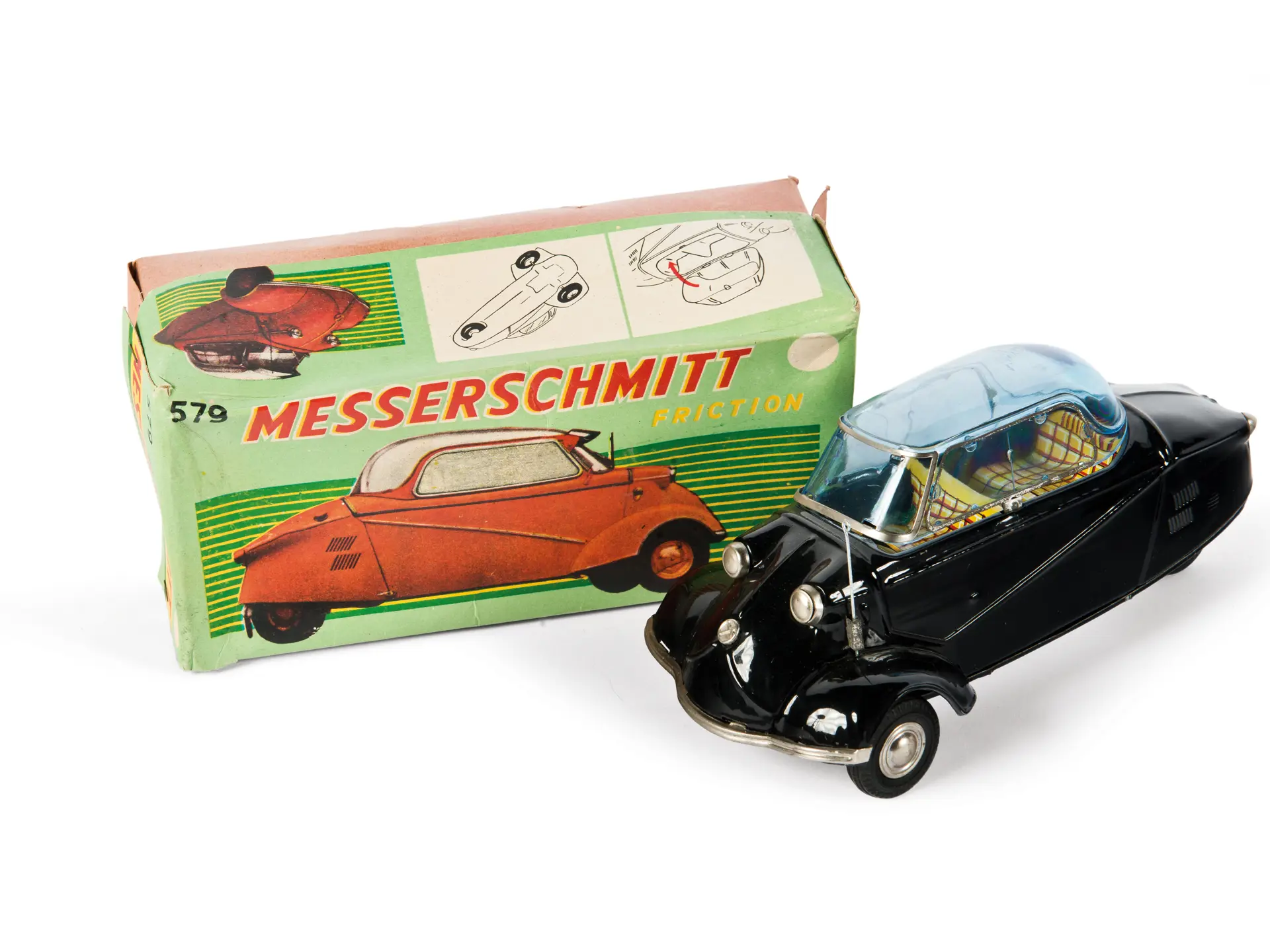 Bandai Messerschmitt Toy Car And Original Box The Bruce Weiner Microcar Museum Rm Sothebys