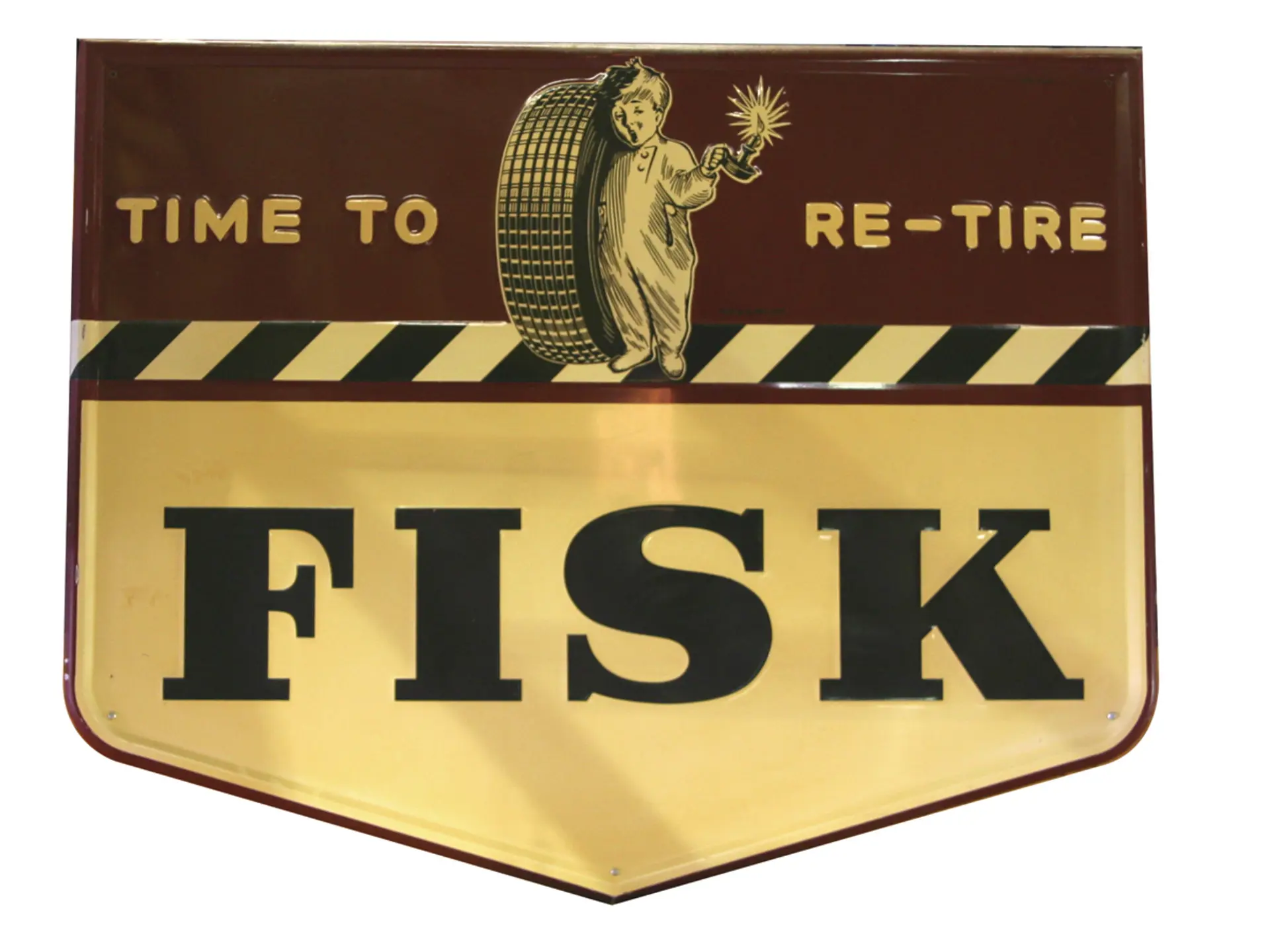FISK TIRES SIGN | Private Collection of Tom & Marlene Stackhouse | RM ...