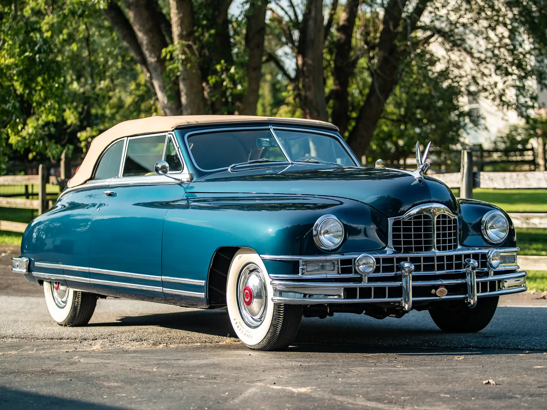 1948 Packard Custom Eight Convertible Victoria | Hershey 2021 | RM ...
