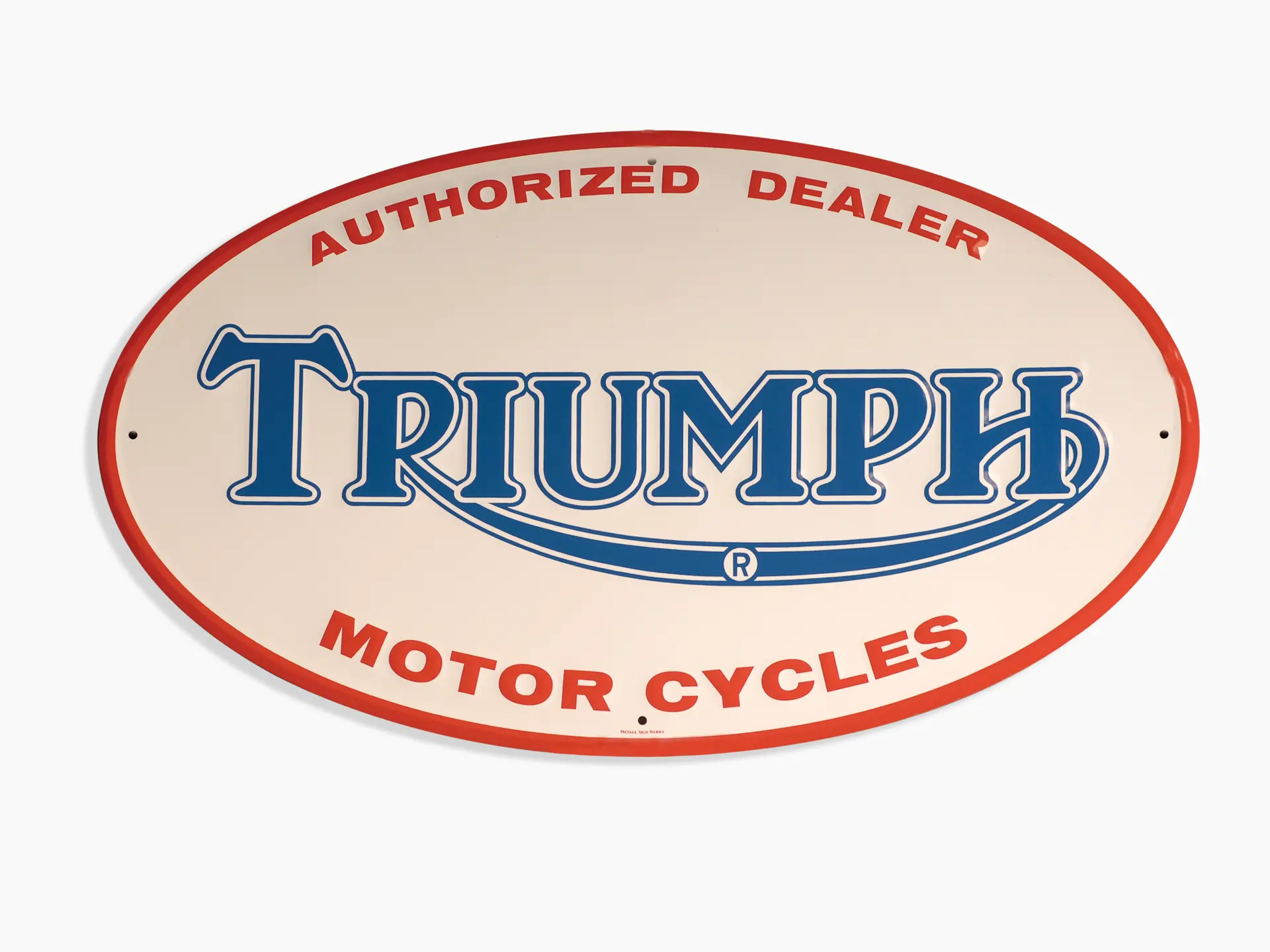 TRIUMPH AND BSA MOTORCYCLE SIGNS | The Ponder Collection | RM Sotheby's