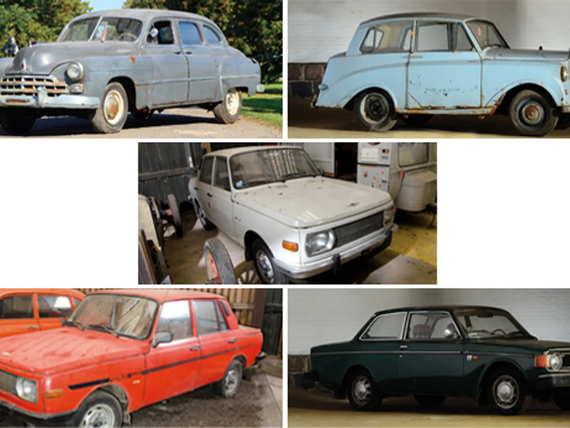 Group of Five Cars | Aalholm Automobile Collection | RM Sotheby's