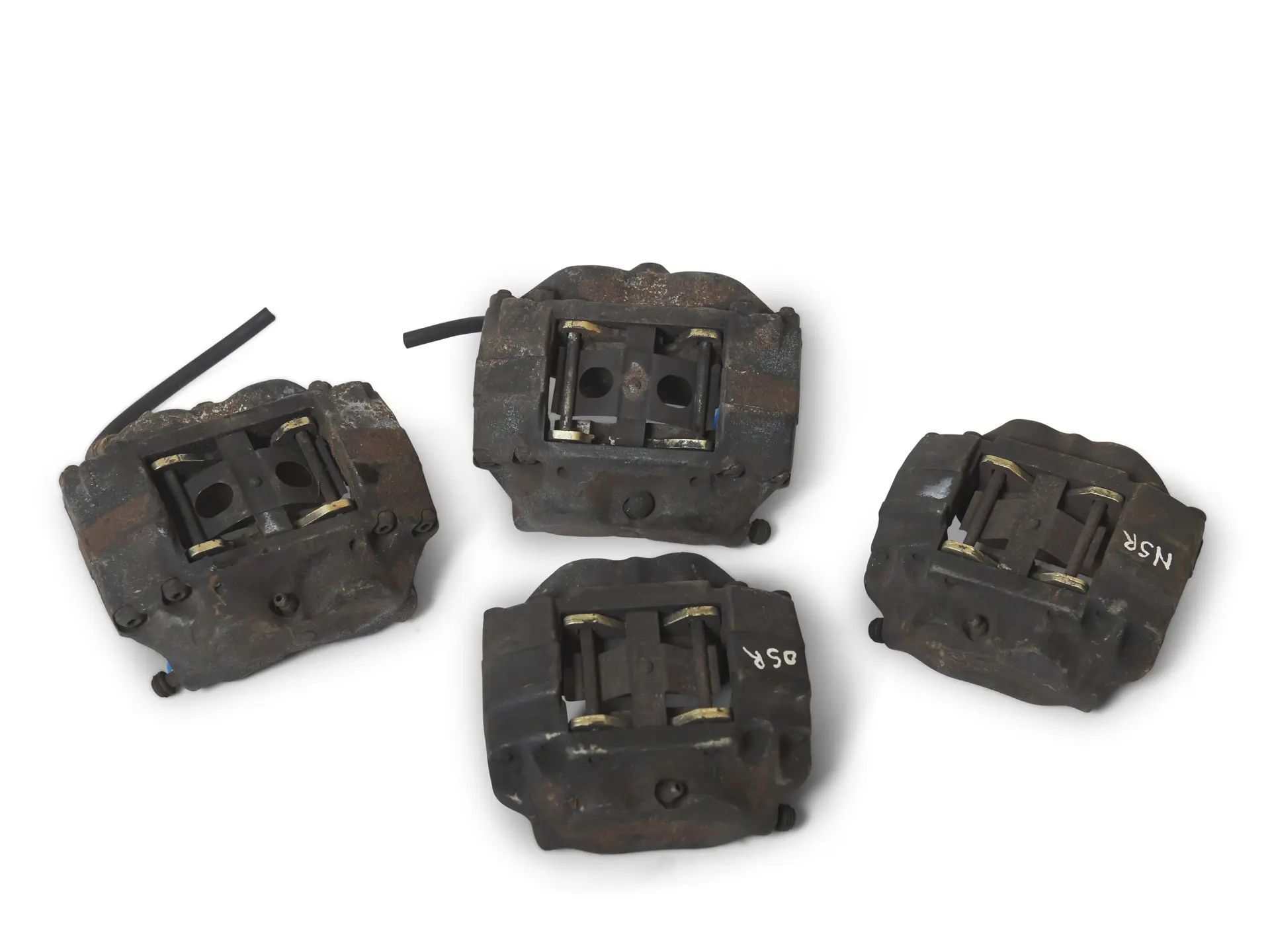 Four Ferrari Testarossa Front Brake Calipers | The Garagista Collection ...