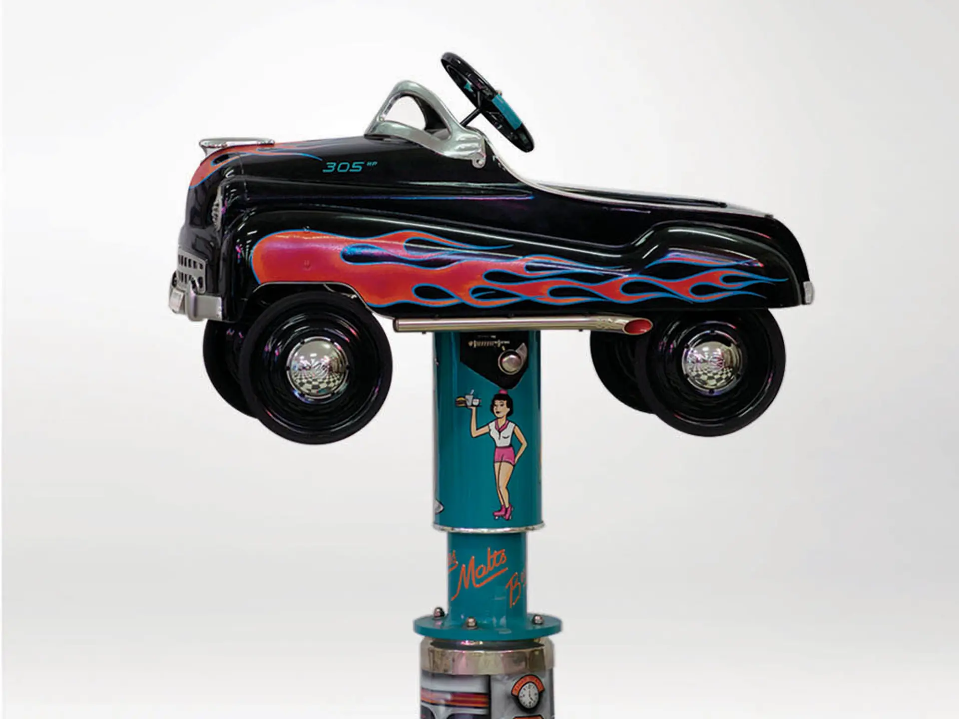 Child's Barber "Hot Rod" Chair | The Al Wiseman Collection | RM Sotheby's