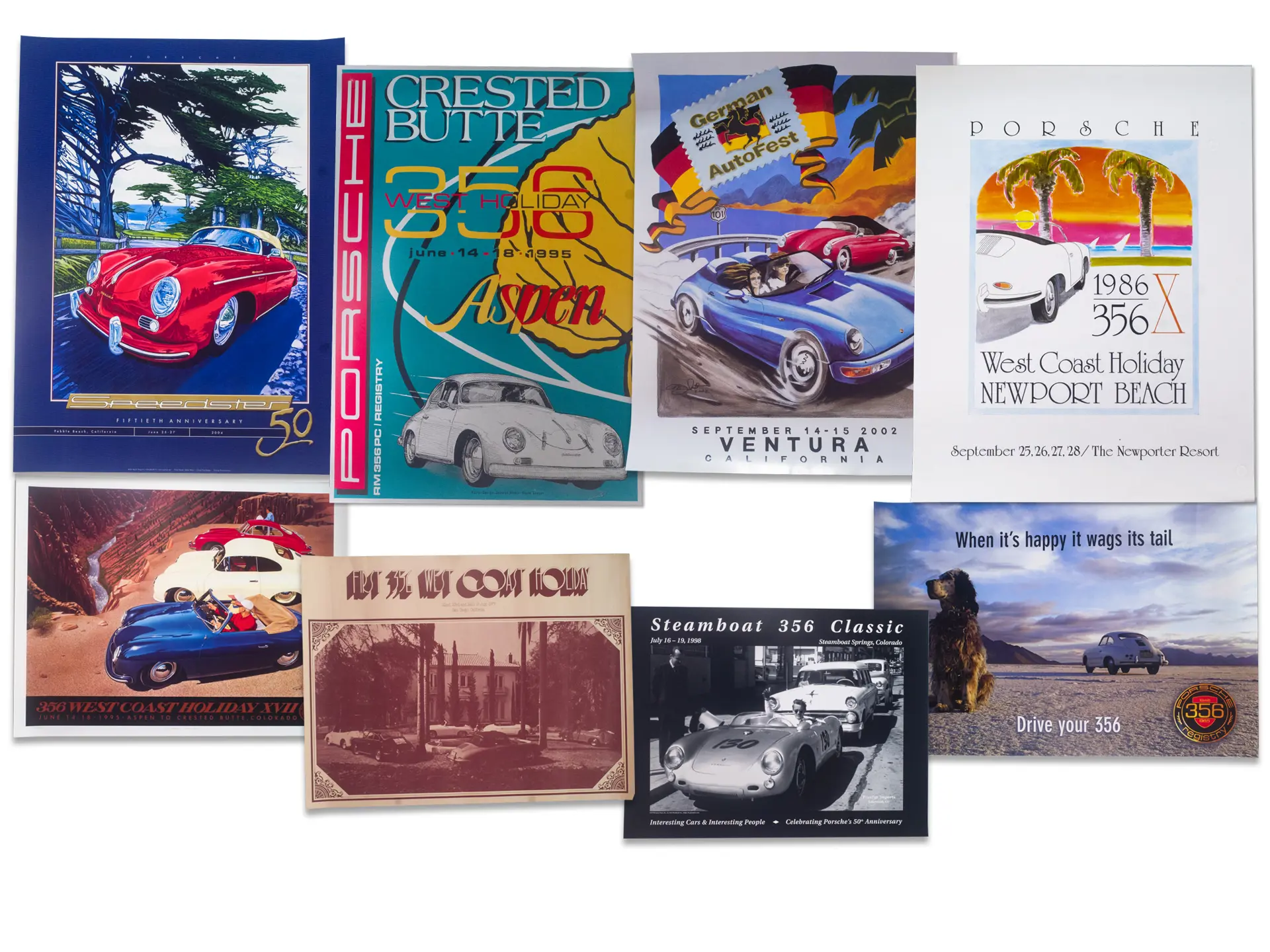 Porsche 356 Event and Club Posters | A Lifetime of Porsche Memorabilia ...