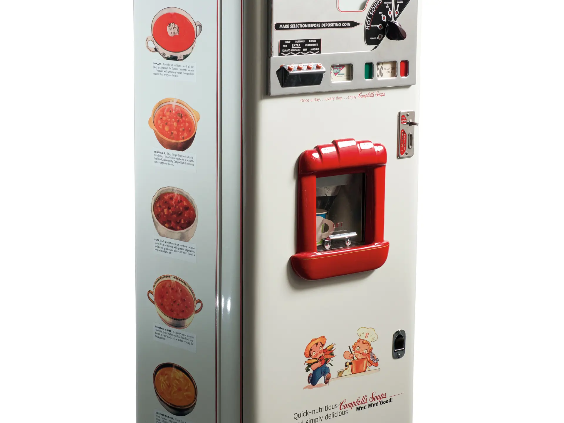 "Campbell's Soup" Vending Machine | The Bruce Weiner Microcar Museum ...