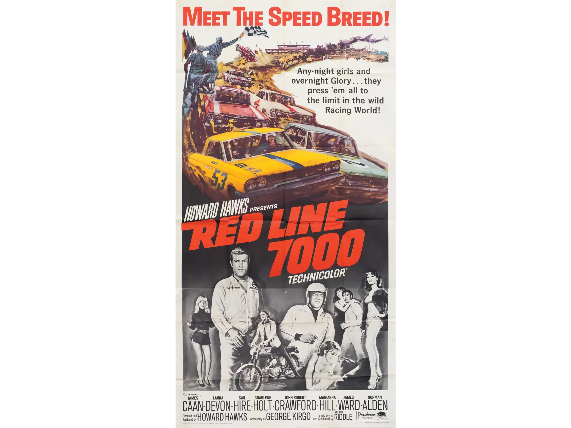 “Redline 7000” Original Three-Sheet Movie Poster | California 2015 | RM ...