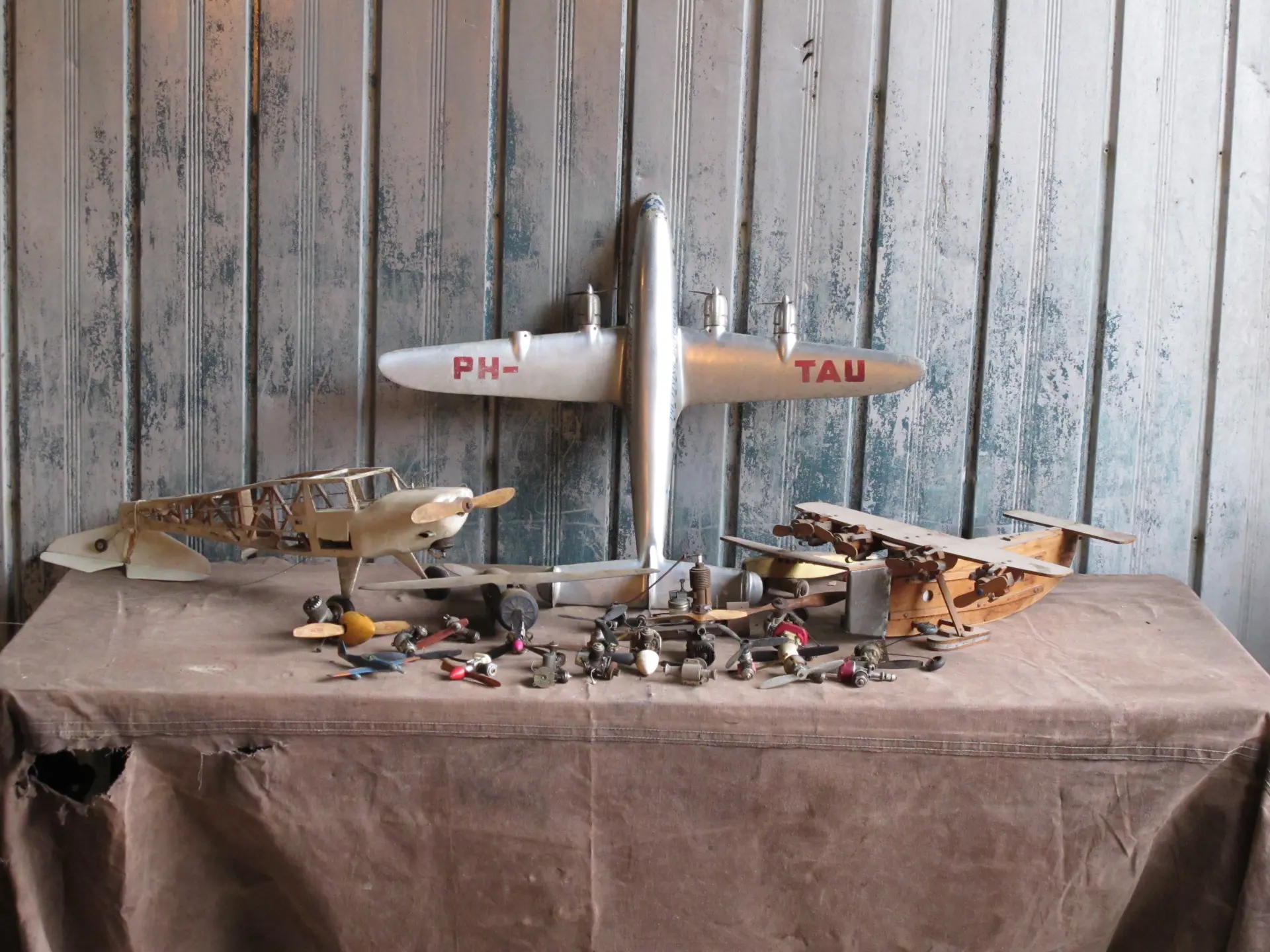 Model Airplanes and Gas Engines | The Lee Roy Hartung Collection | RM ...