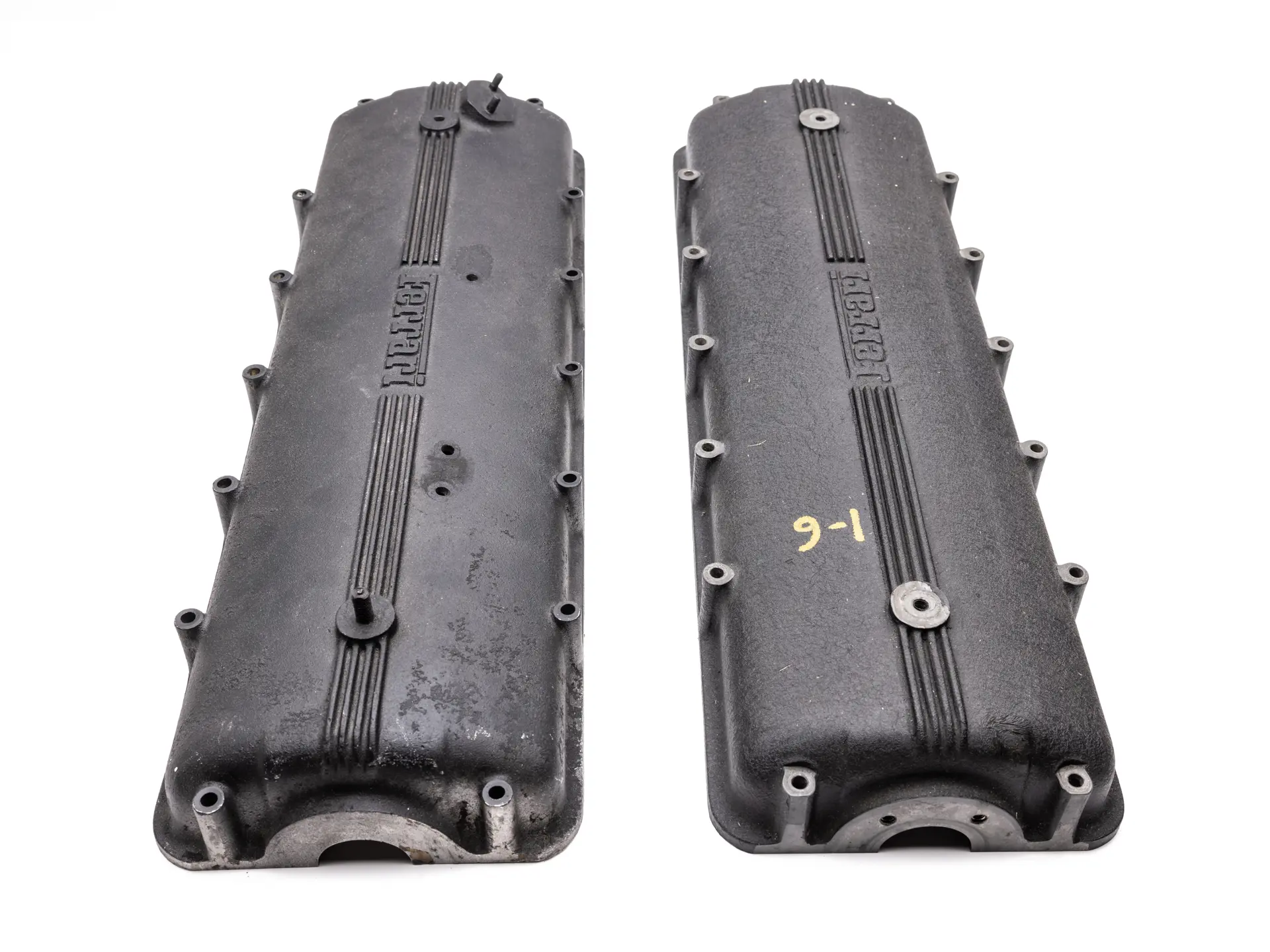Pair of Ferrari 250 Cylinder Head Covers 14 Stud | The Garagista ...