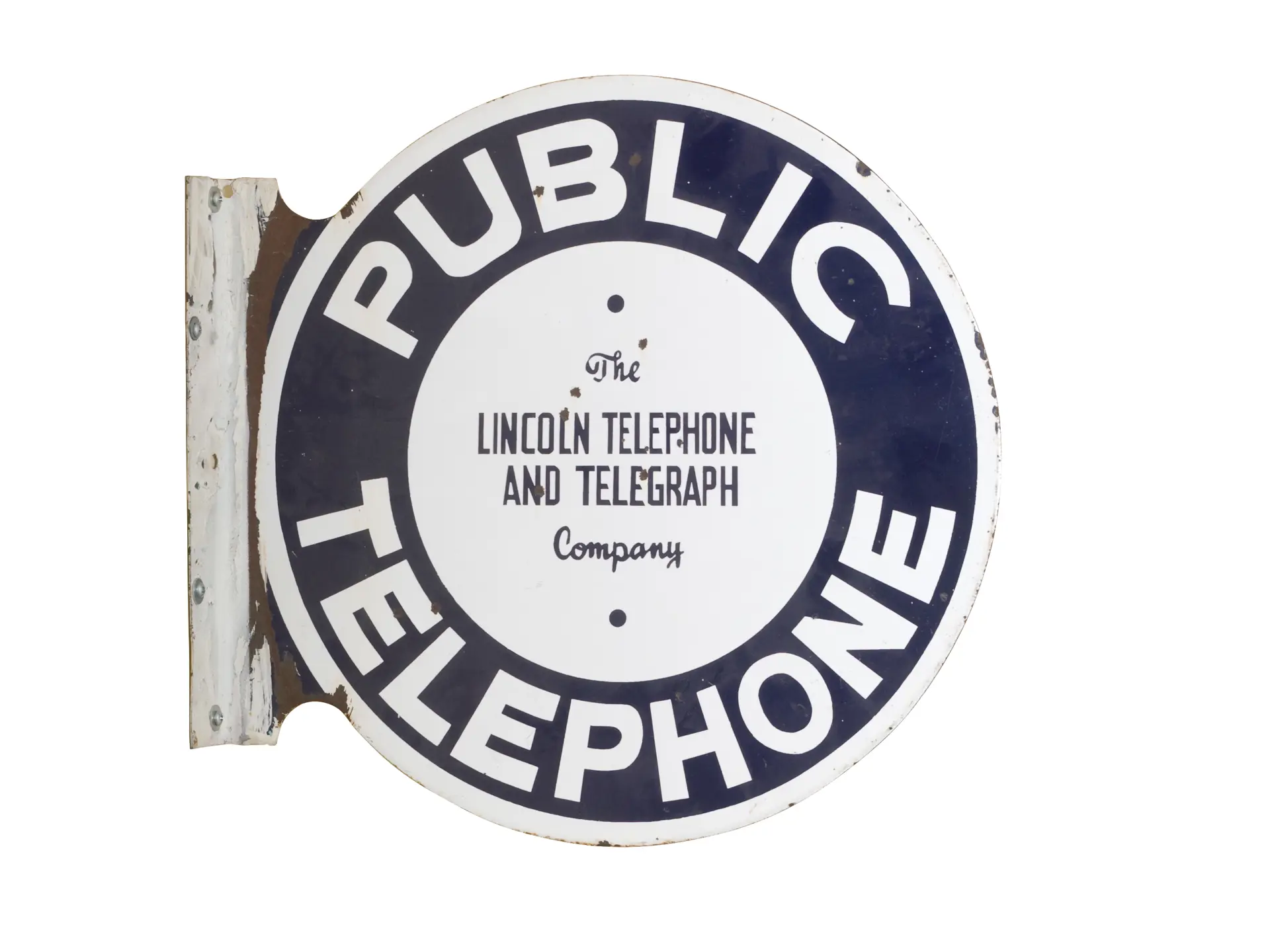 Public Telephone Flange Sign | The Astor Collection | RM Sotheby's