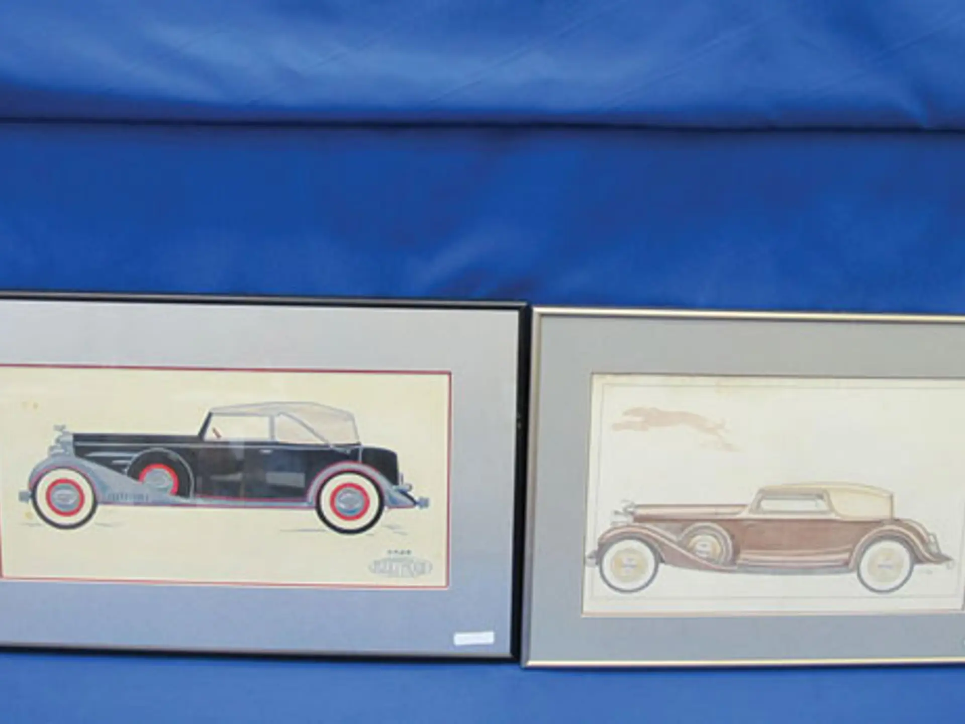 1930 Cadillac Poster, Lincoln Styling Rendering Poster | Auburn Fall ...