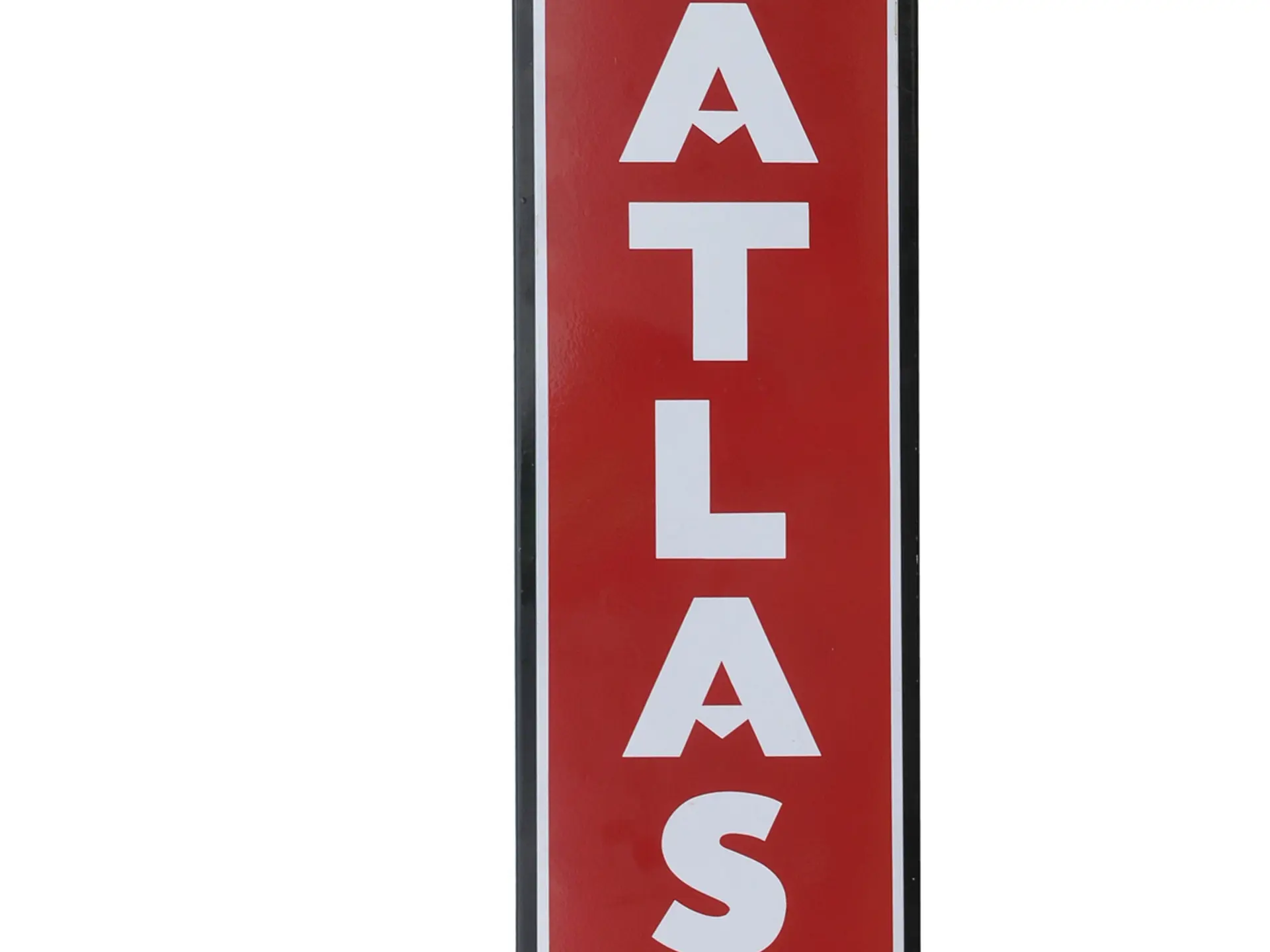 ATLAS TIRES & BATTERIES SIGN | Private Collection of Tom & Marlene ...