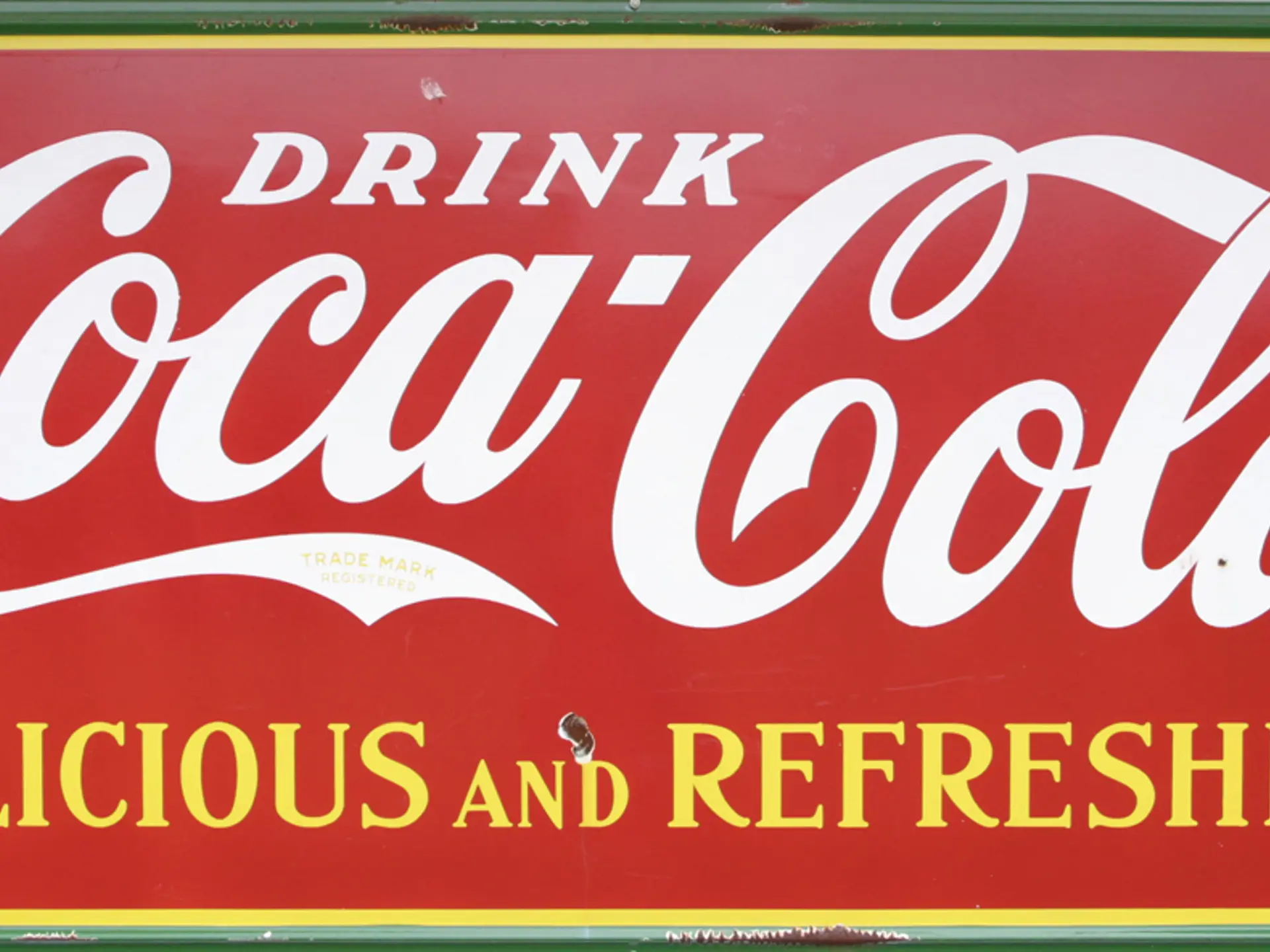 COCA-COLA SIGN | Private Collection of Tom & Marlene Stackhouse | RM ...