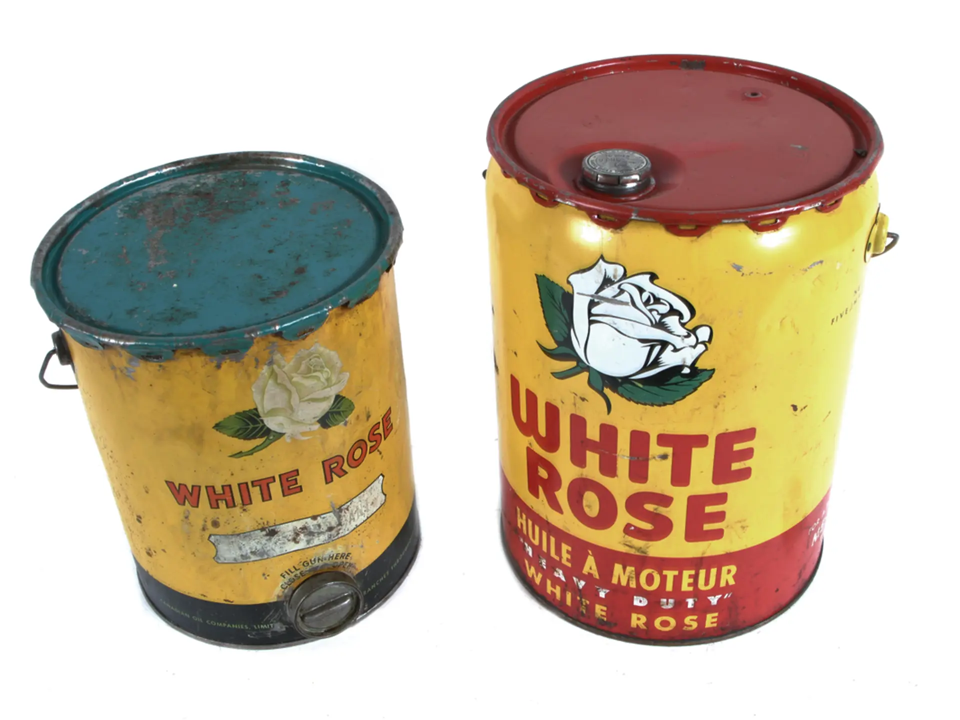 ASSORTED EN-AR-CP AND WHITE ROSE CANS | Private Collection of Tom ...