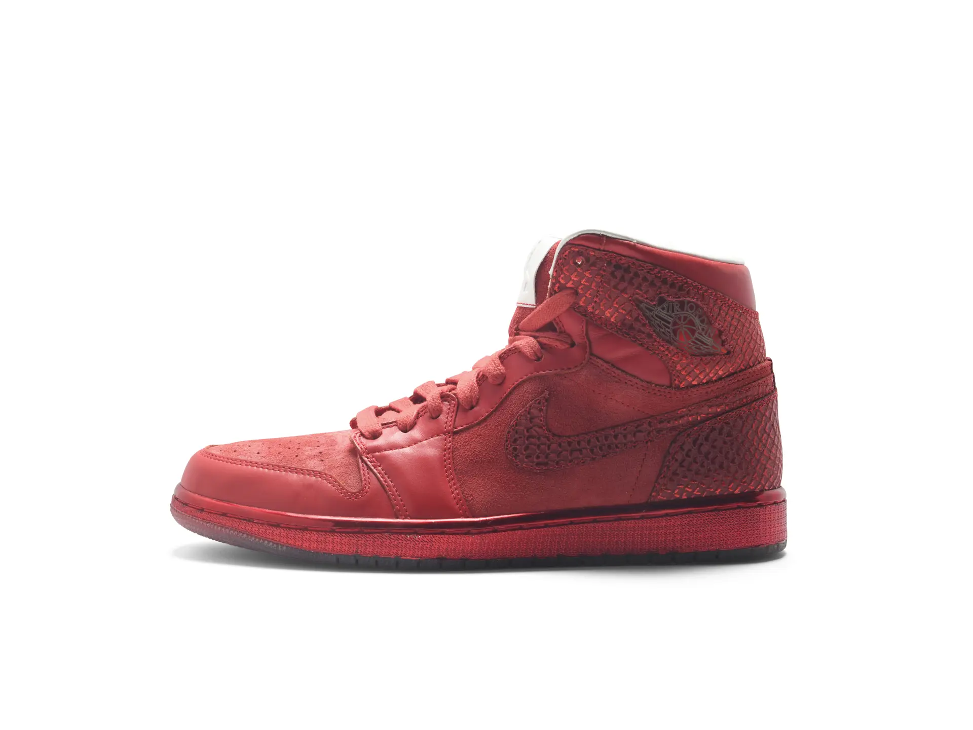 Nike Air Jordan 1 Retro High Legends of Summer Red Suede Justin ...