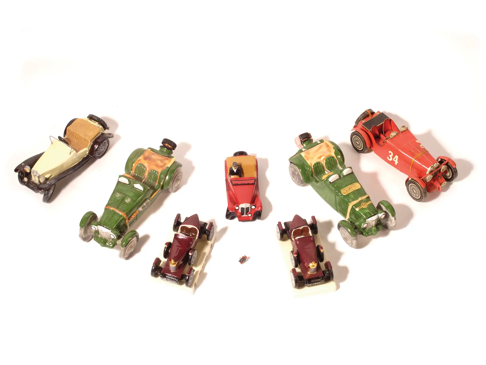 MG CLOCK AND ASSORTED CERAMIC MODELS | The Ponder Collection | RM Sotheby's