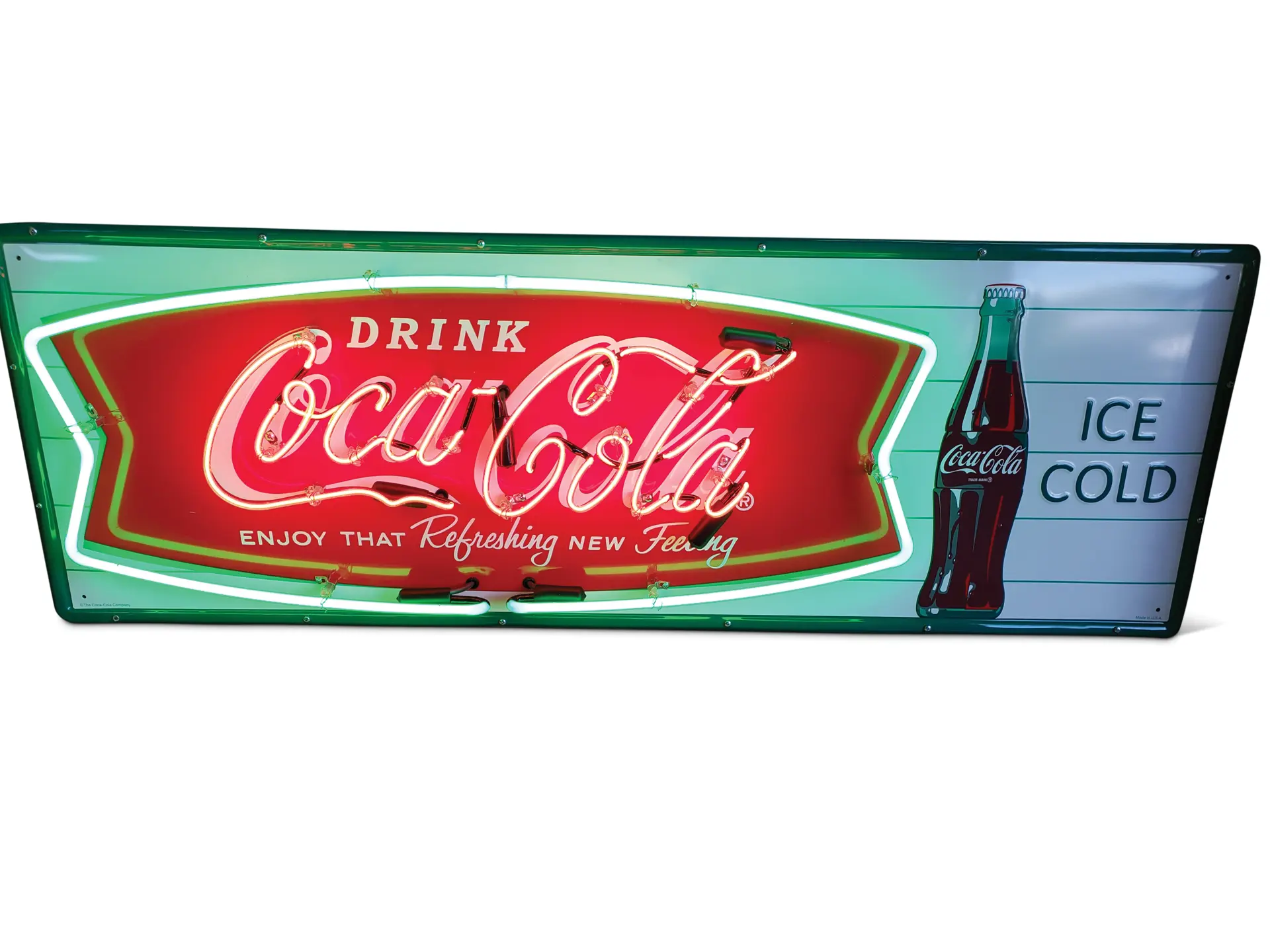 Coca-Cola Neon Tin Sign | Auburn Fall 2019 | RM Sotheby's