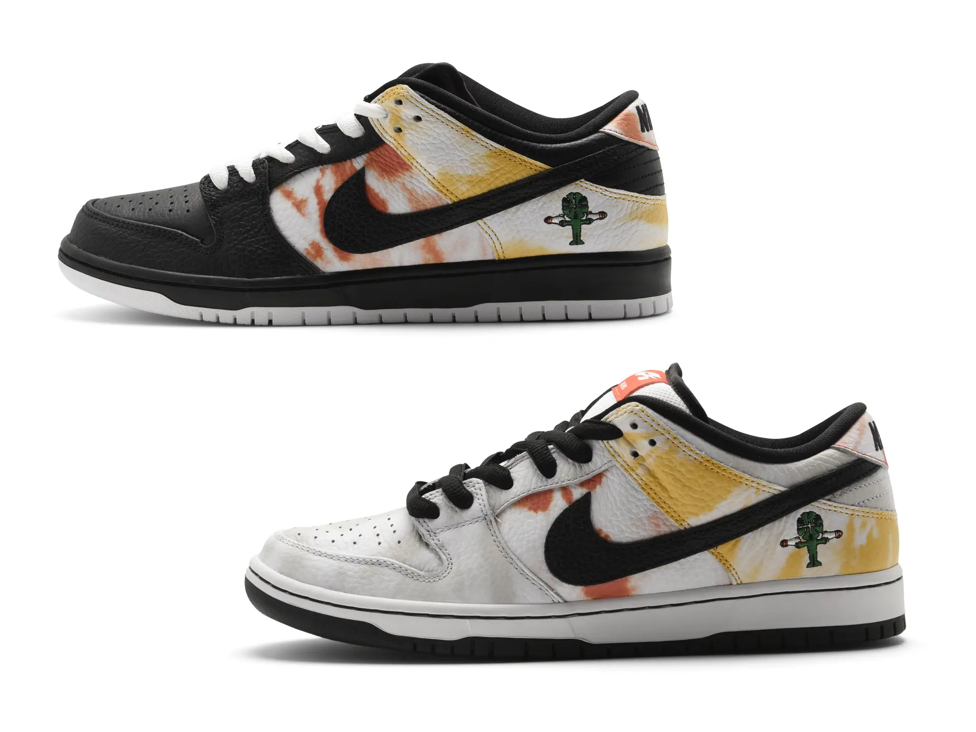Set of Two | Nike SB Dunk Low Raygun Sneakers | Dare to Dream | The ...
