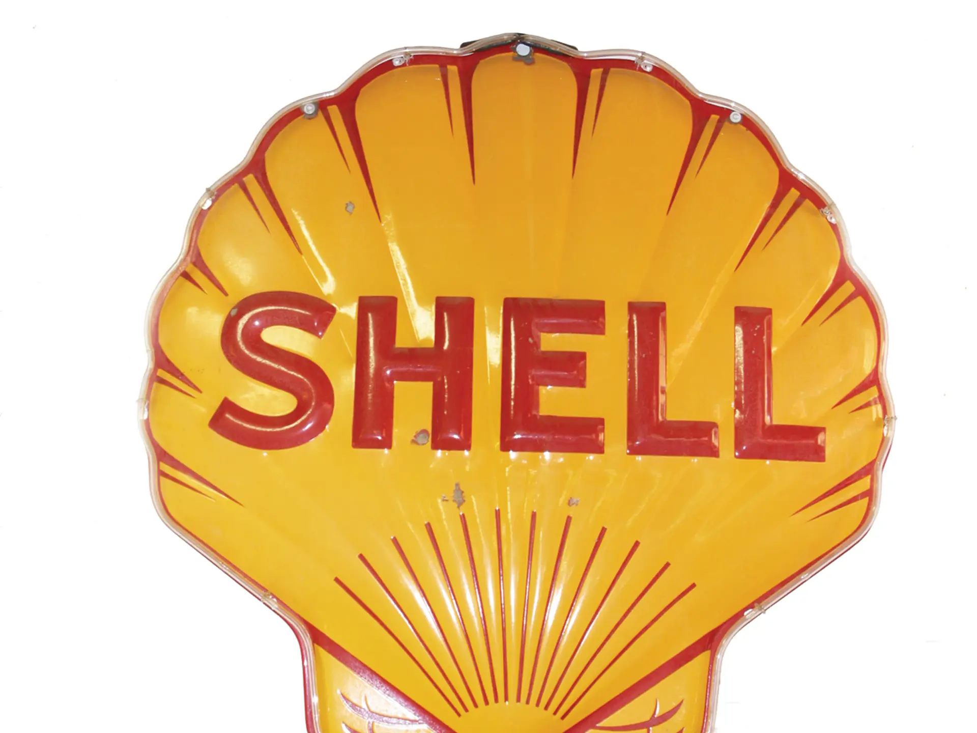 SHELL NEON SIGN | Private Collection of Tom & Marlene Stackhouse | RM ...