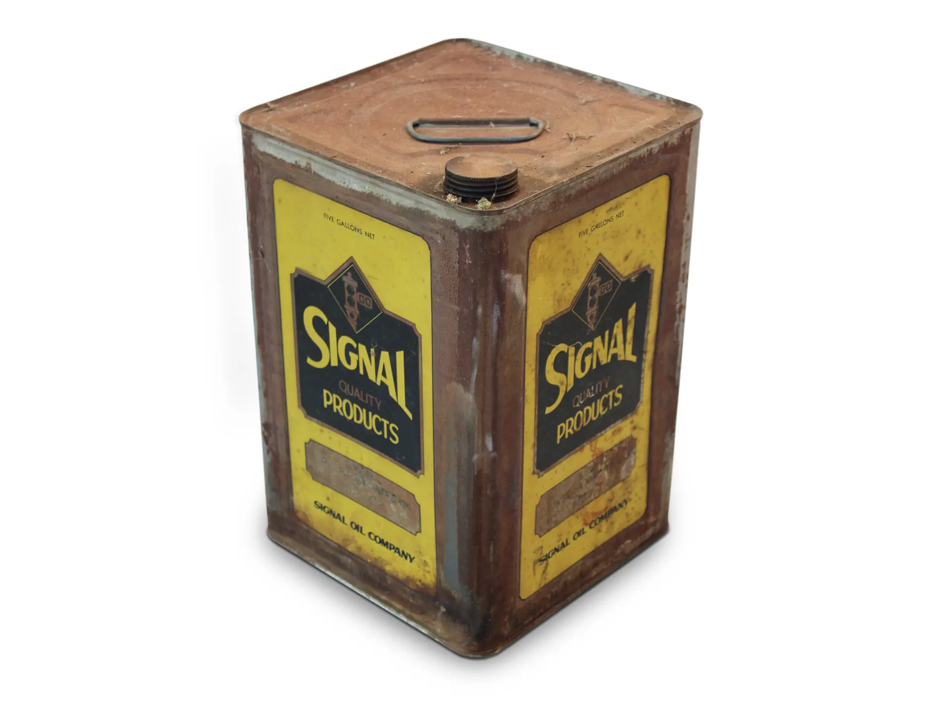Signal Oil Five Gallon Can | Hershey 2023 | RM Sotheby's