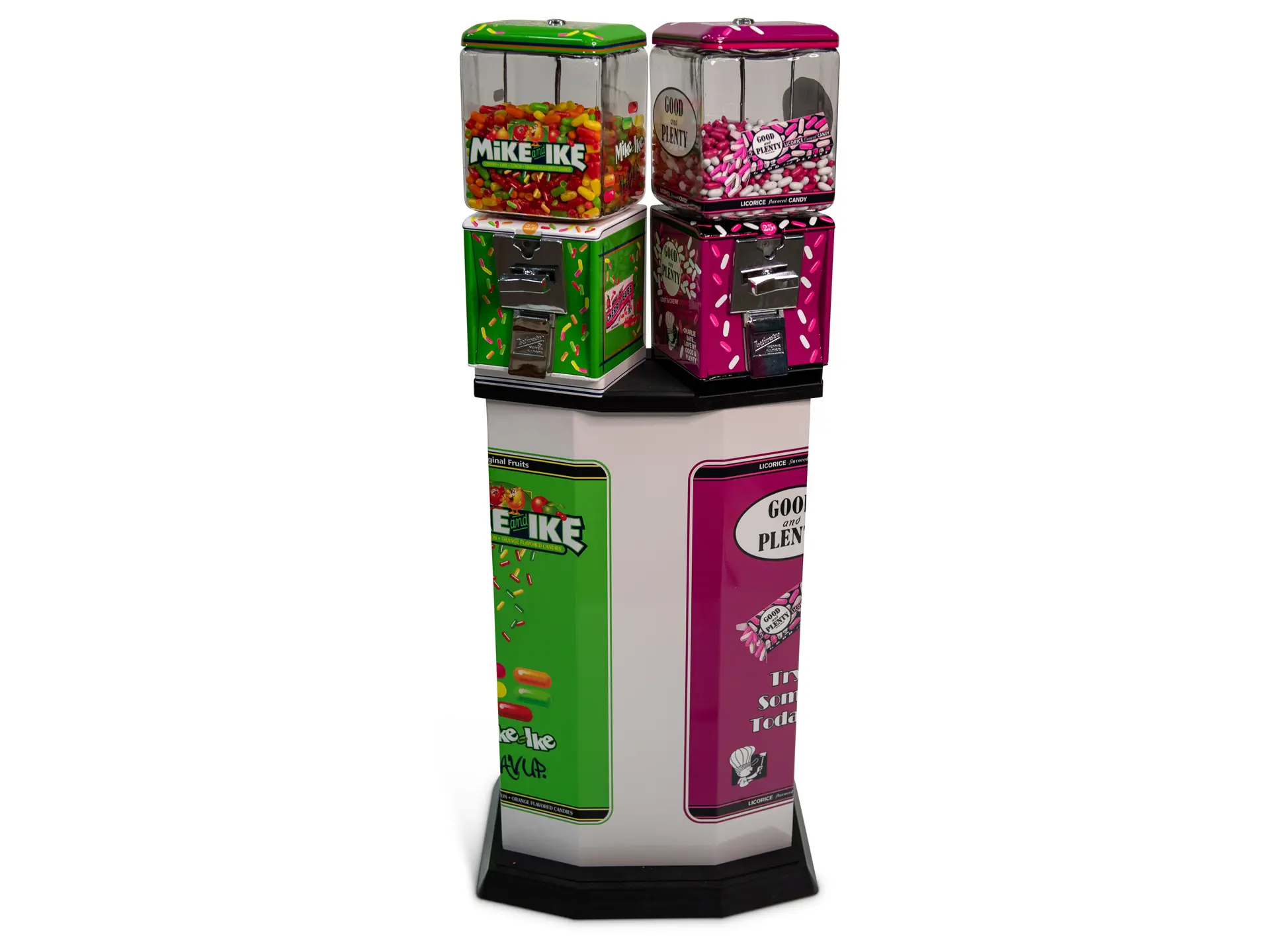 Mike and Ike and Good and Plenty-Themed Northwestern Gumball Machines ...