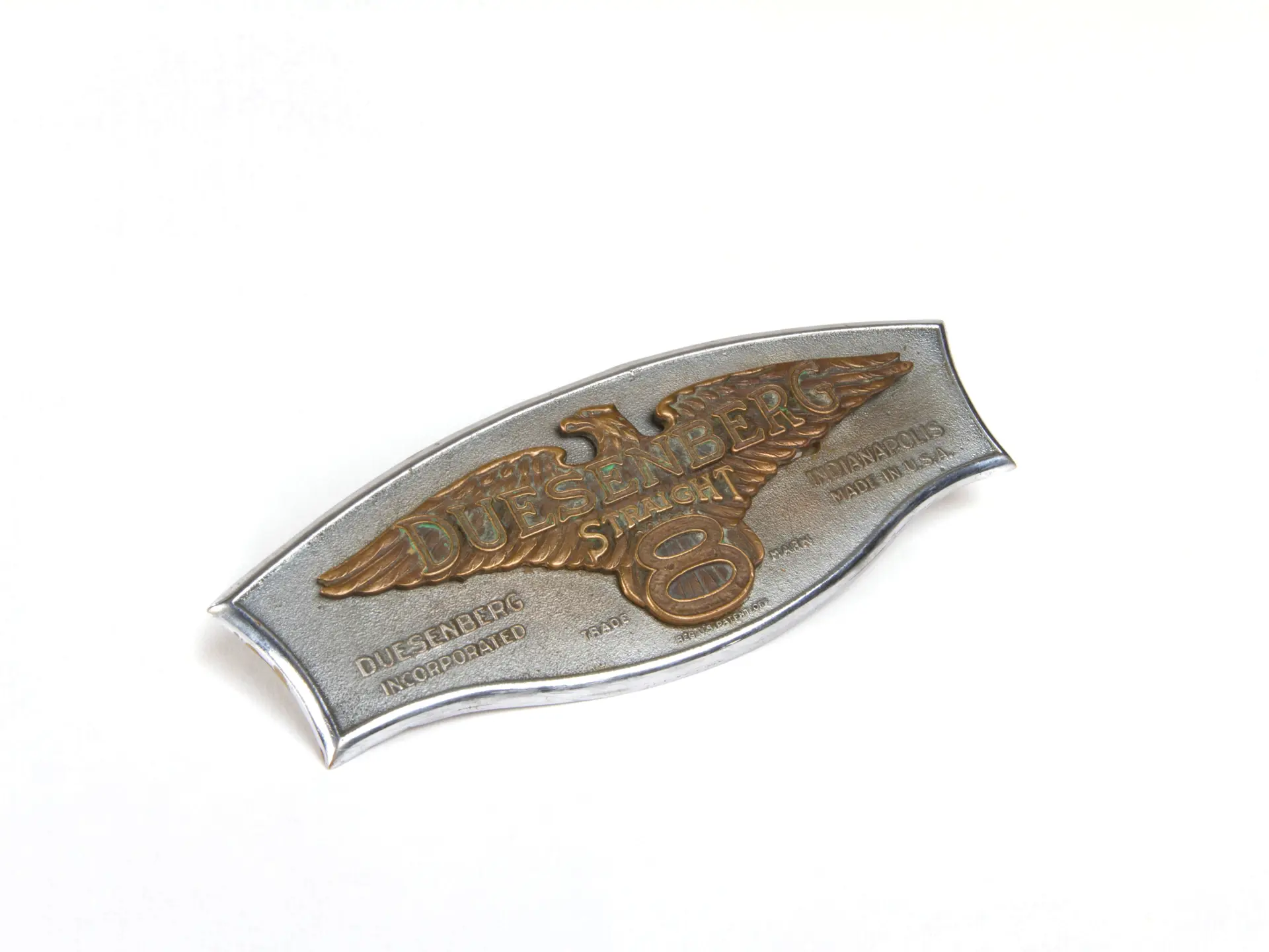 Original Duesenberg Firewall Emblem | Auburn Fall 2014 | RM Sotheby's