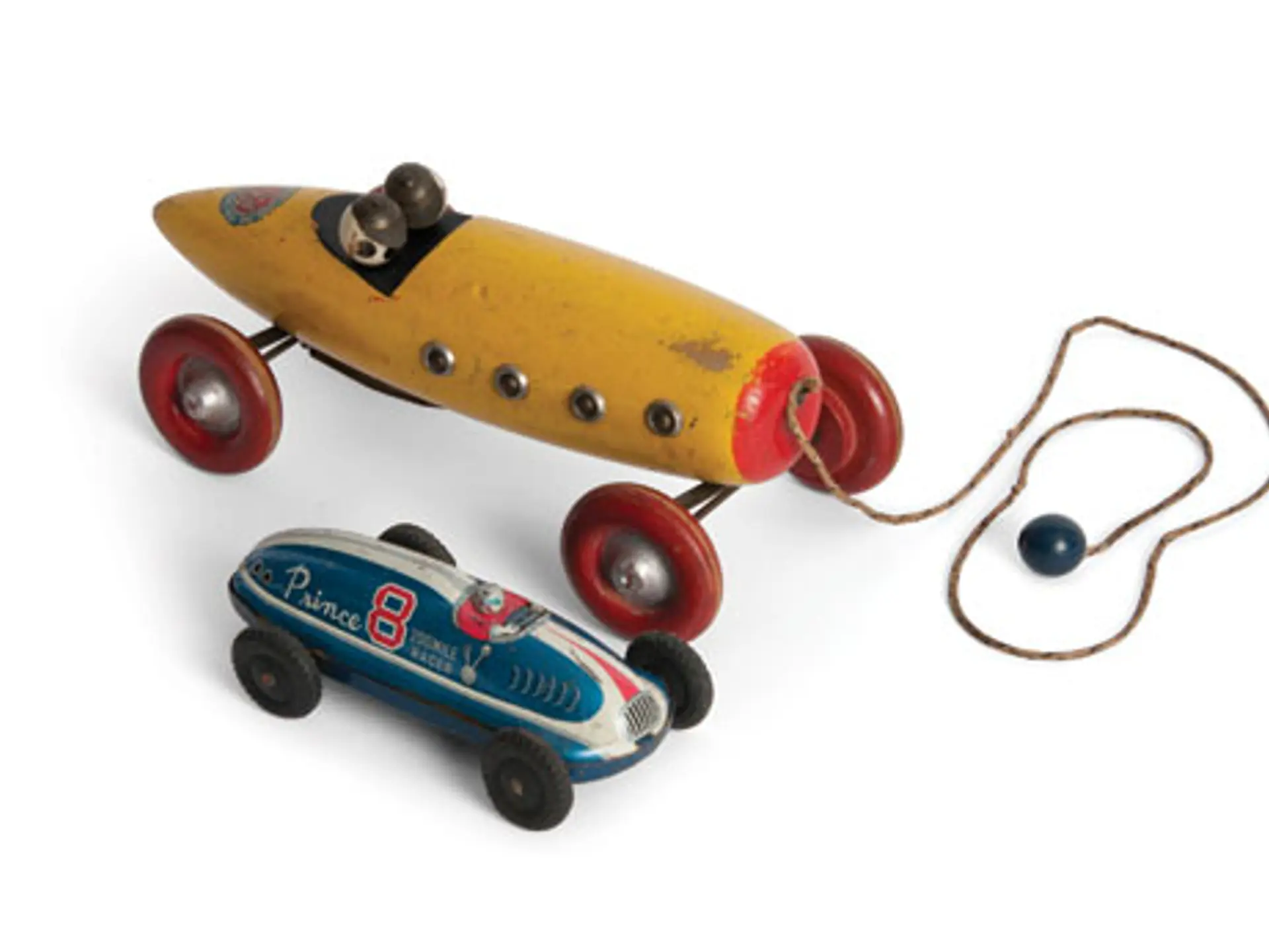 Vintage Wooden Pull Toy and Tin Race Car | Auburn Fall 2013 | RM Sotheby's