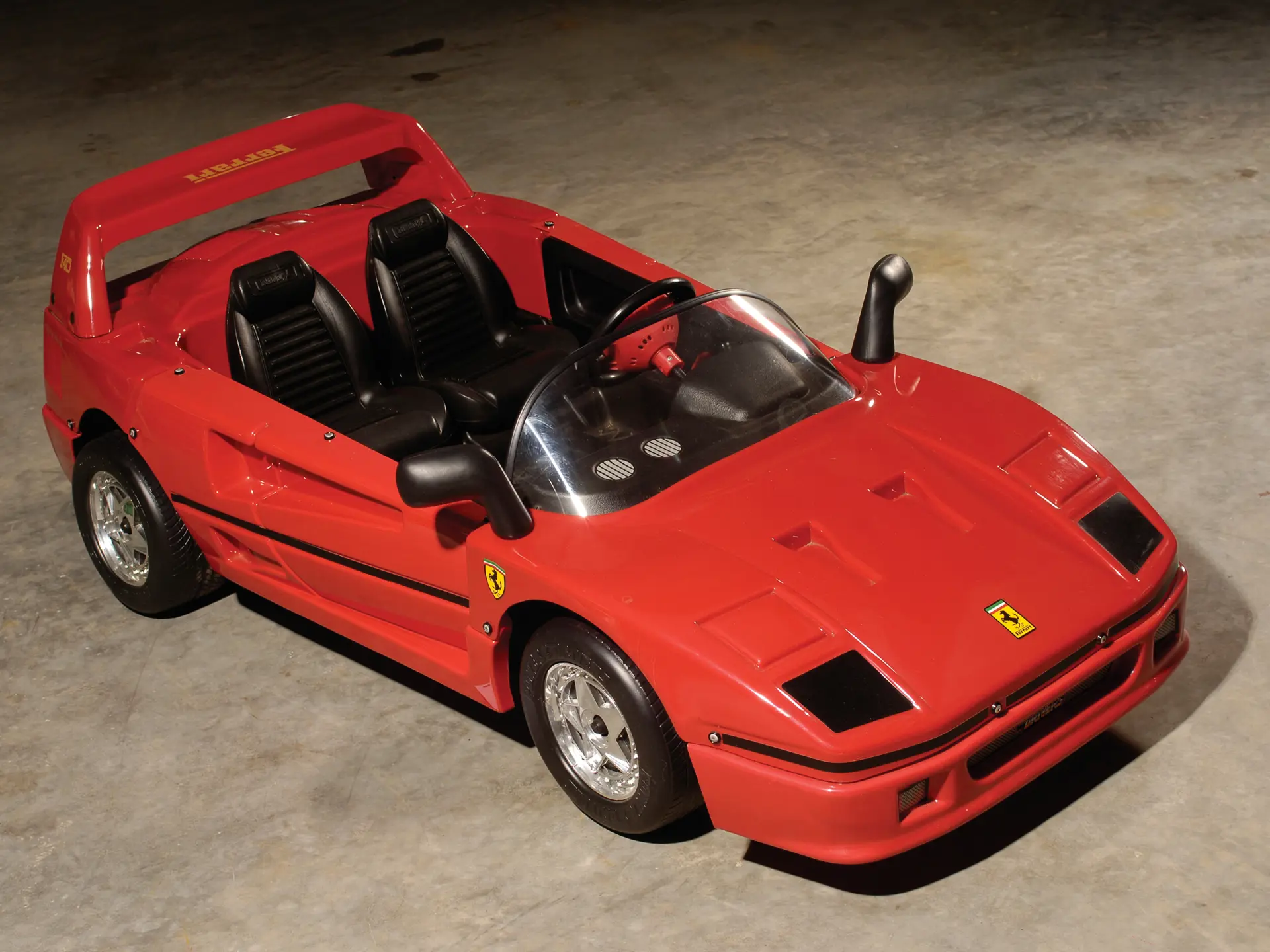 BATTERY-POWERED FERRARI F-40 AND PEDAL CAR | The Ponder Collection | RM ...