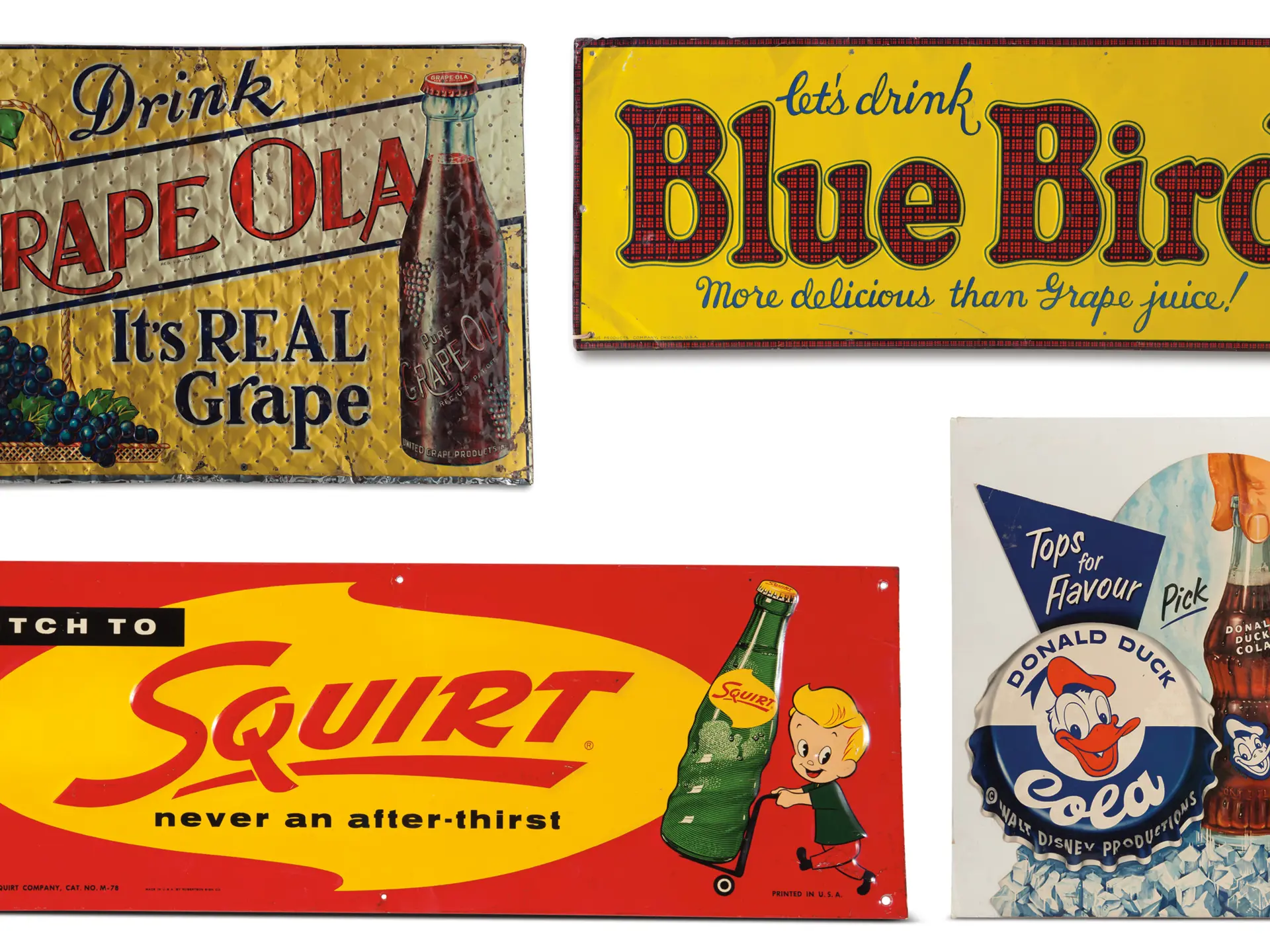 Four Soda Signs | The Dingman Collection 2012 | RM Sotheby's