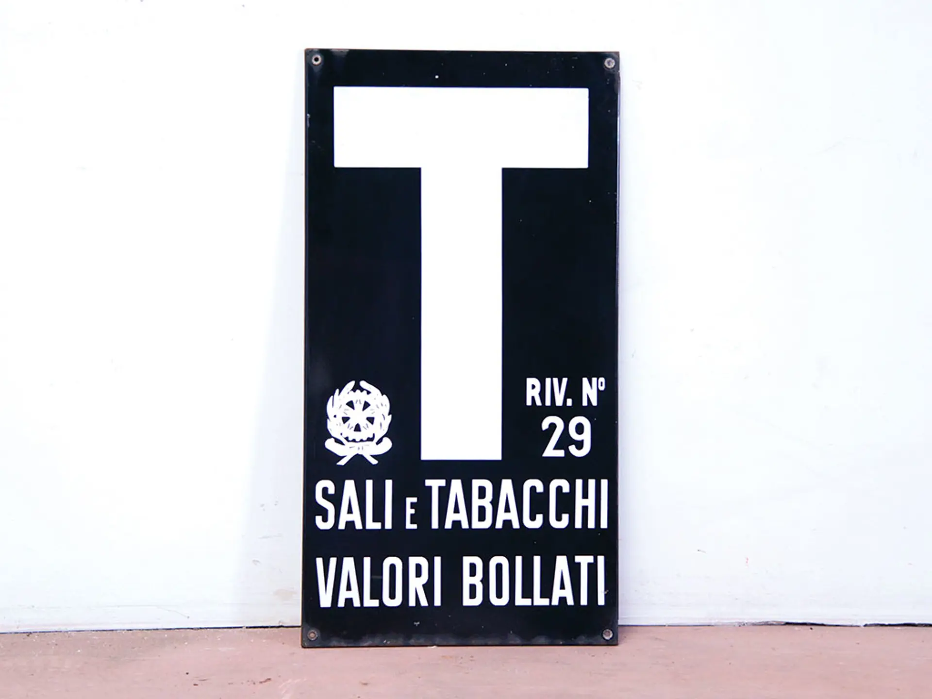 Two Sali e Tabacchi Signs | Duemila Ruote | RM Sotheby's