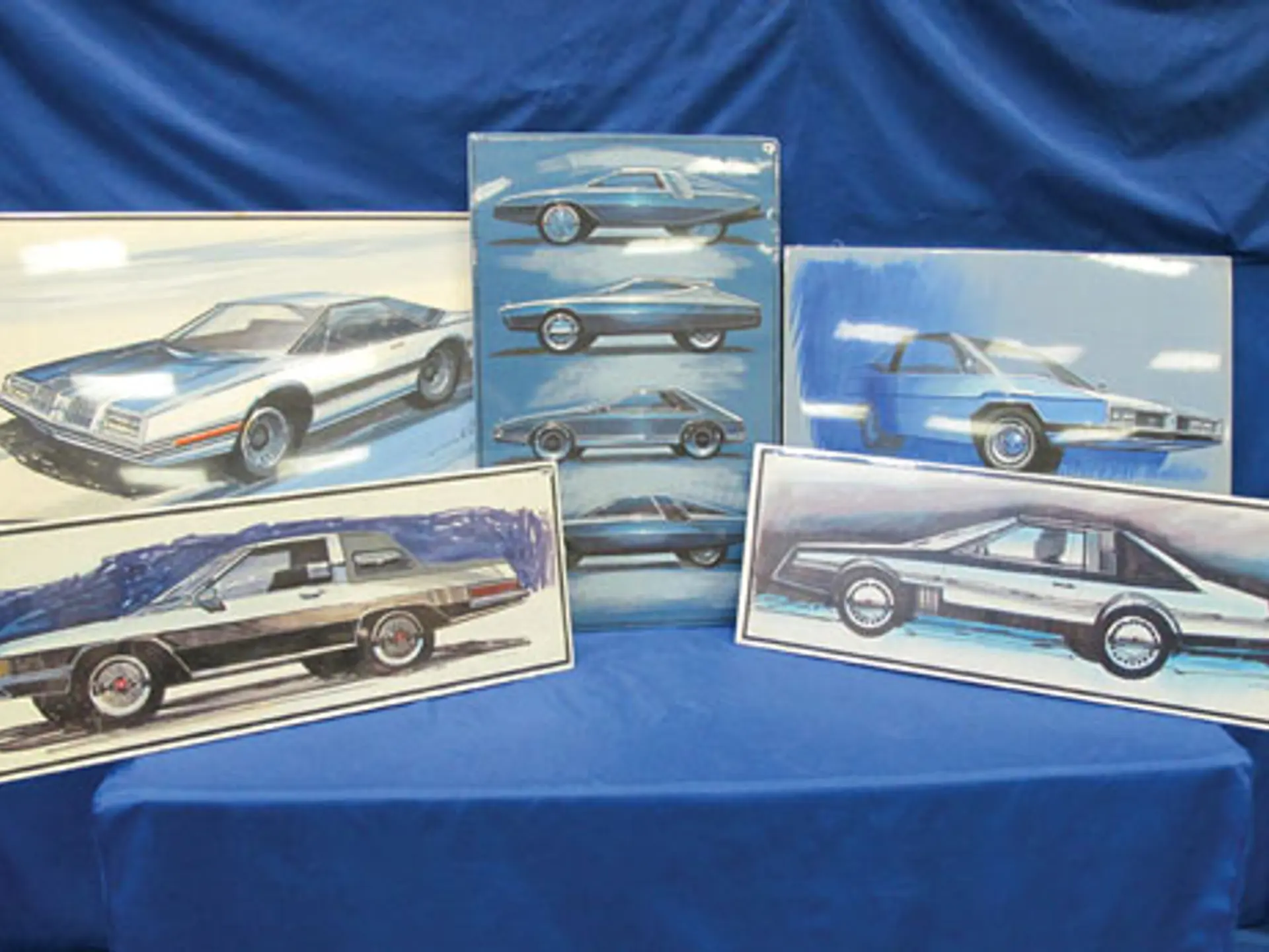 Ford Studio Art - Thunderbird (5 pieces) | Auburn Fall 2012 | RM Sotheby's