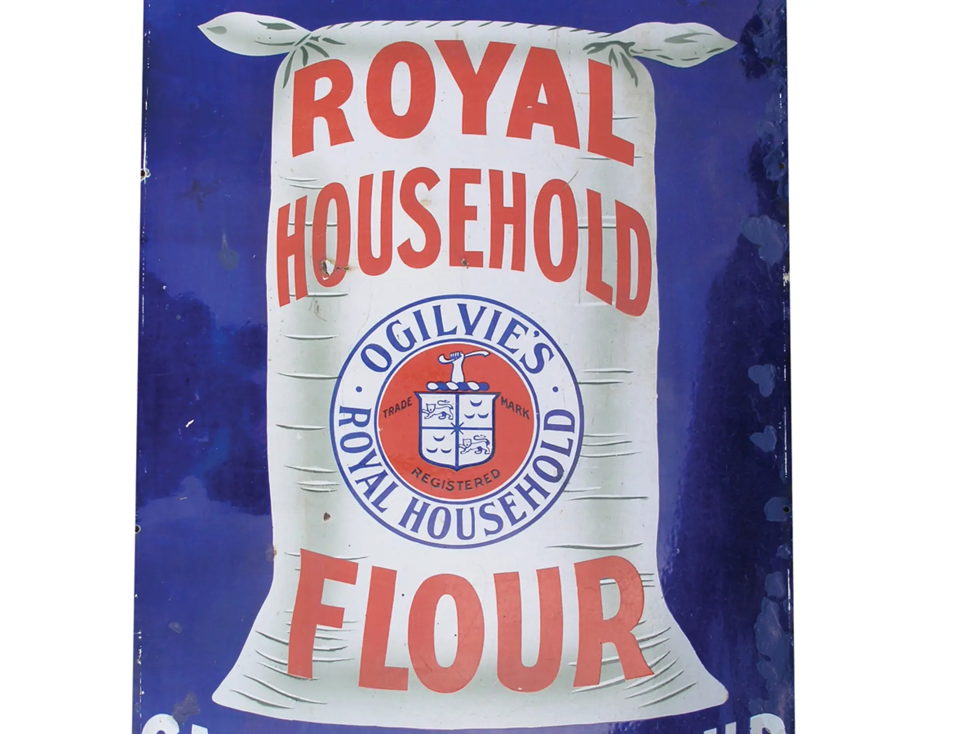 OGILVIE'S FLOUR SIGN | Private Collection of Tom & Marlene Stackhouse ...