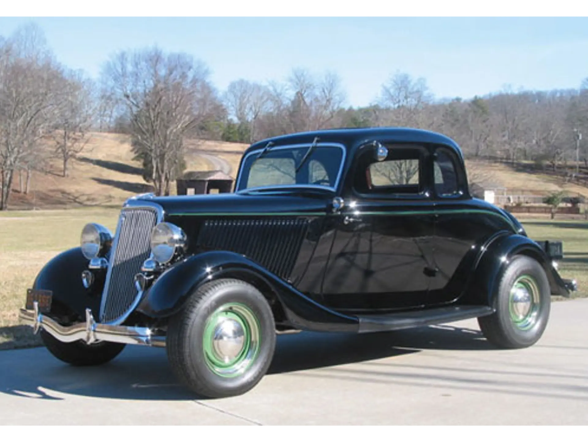 1934 Ford Five-Window Coupe | Collector Cars of Fort Lauderdale 2010 ...