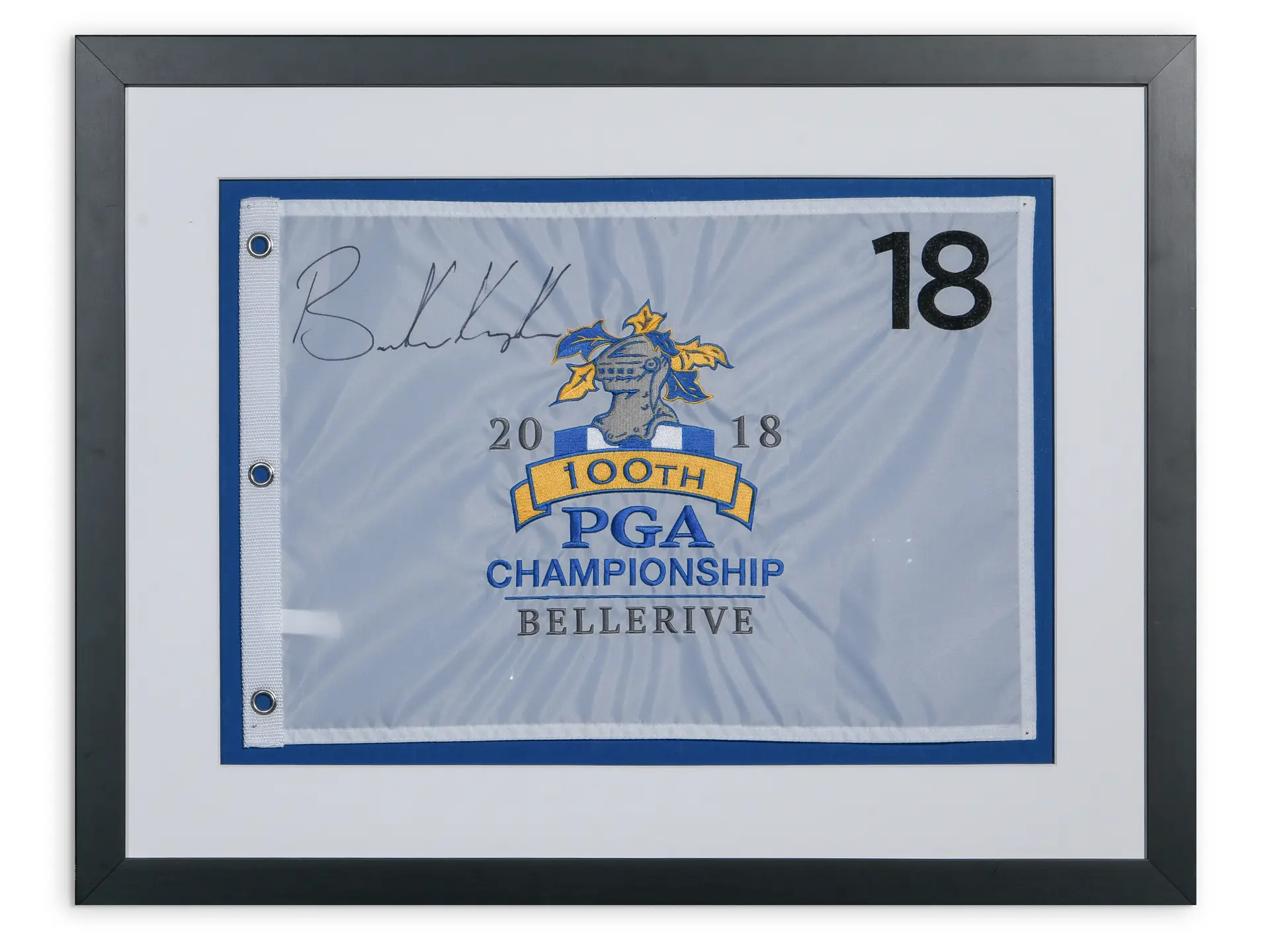 100th PGA Championship Autographed Pin Flag | Dare to Dream | Online ...