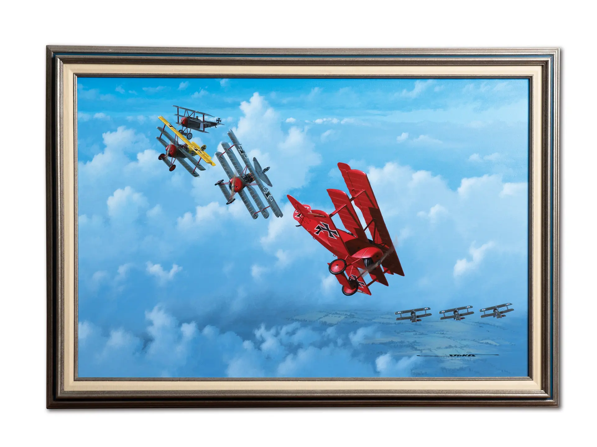Red Baron Dogfight by Stan Stokes | The Guyton Collection | RM Sotheby's