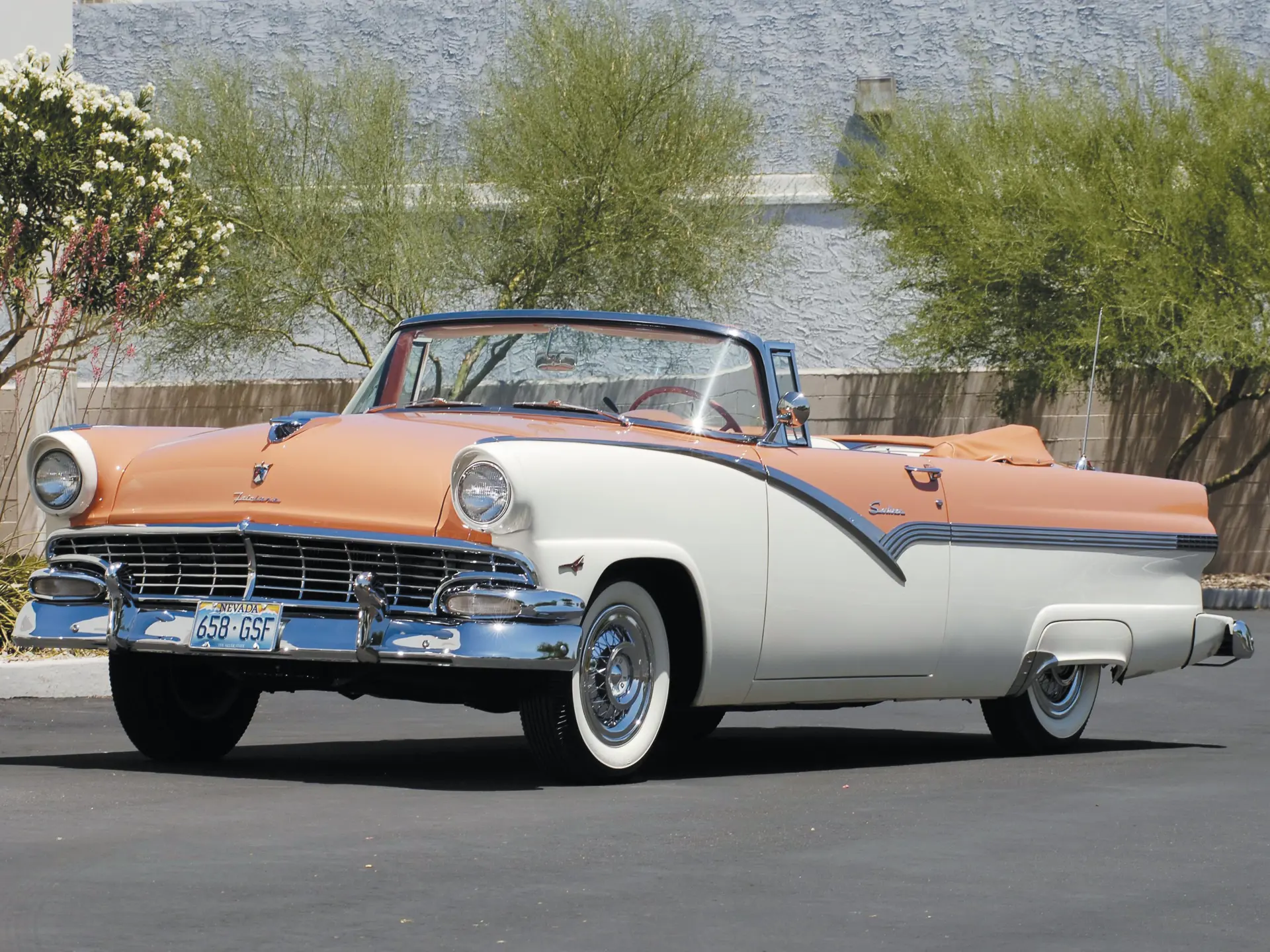 1956 Ford Fairlane Sunliner Convertible | Monterey Sports & Classic Car ...