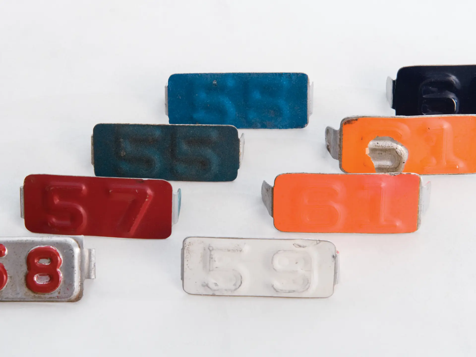 License Plate Validation Tags | Vintage Motor Cars of Hershey 2009 | RM ...