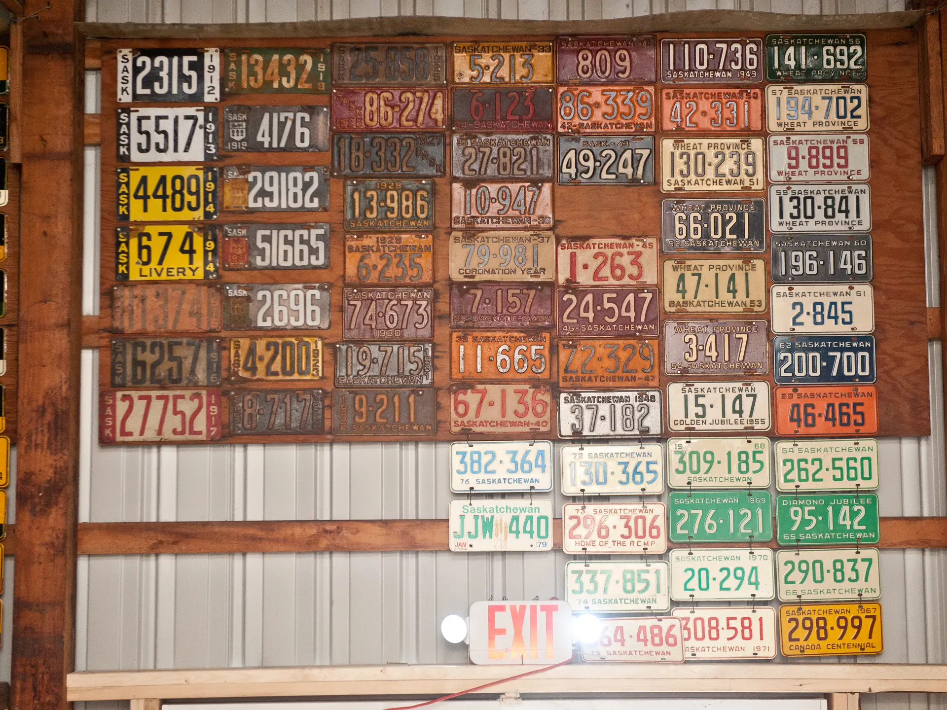 Saskatchewan License Plates | The Lee Roy Hartung Collection | RM Sotheby's